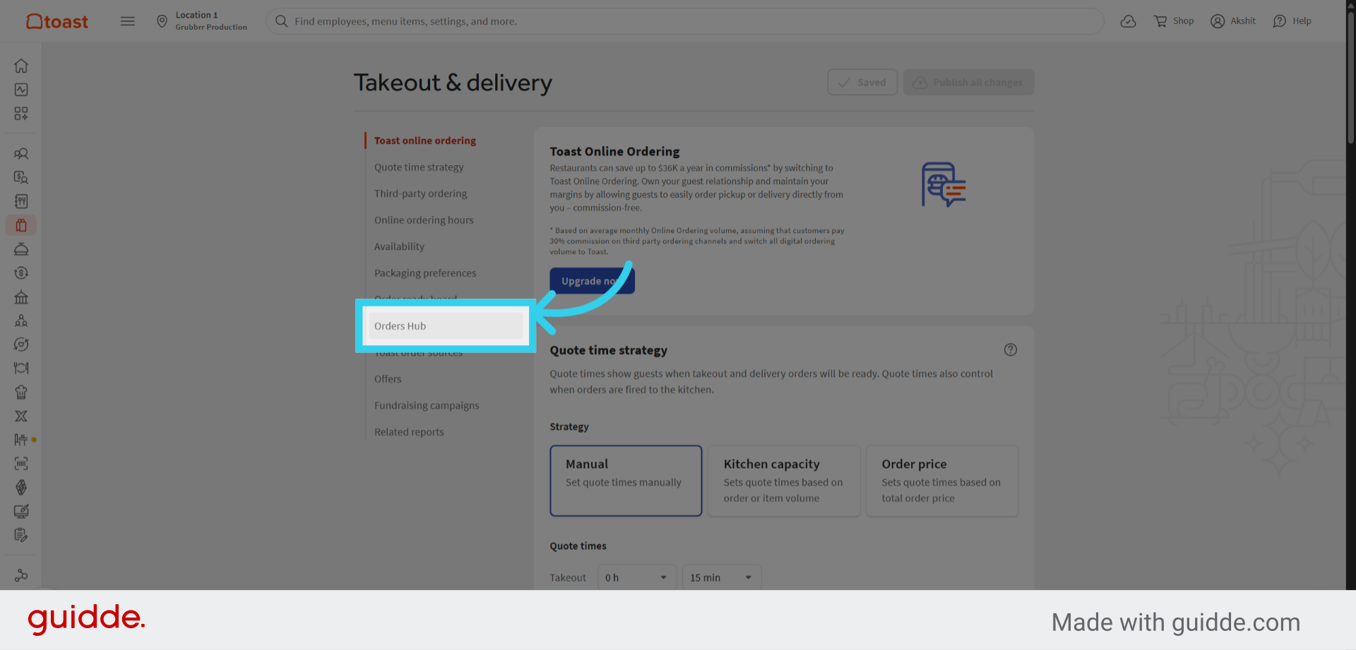 How to Enable SMS Order Notifications in Toast