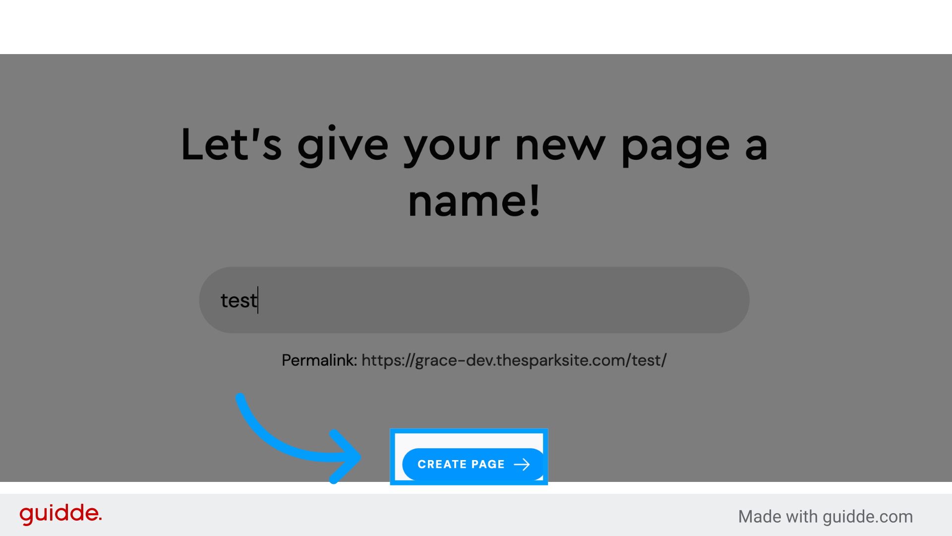 How to Add a New Page