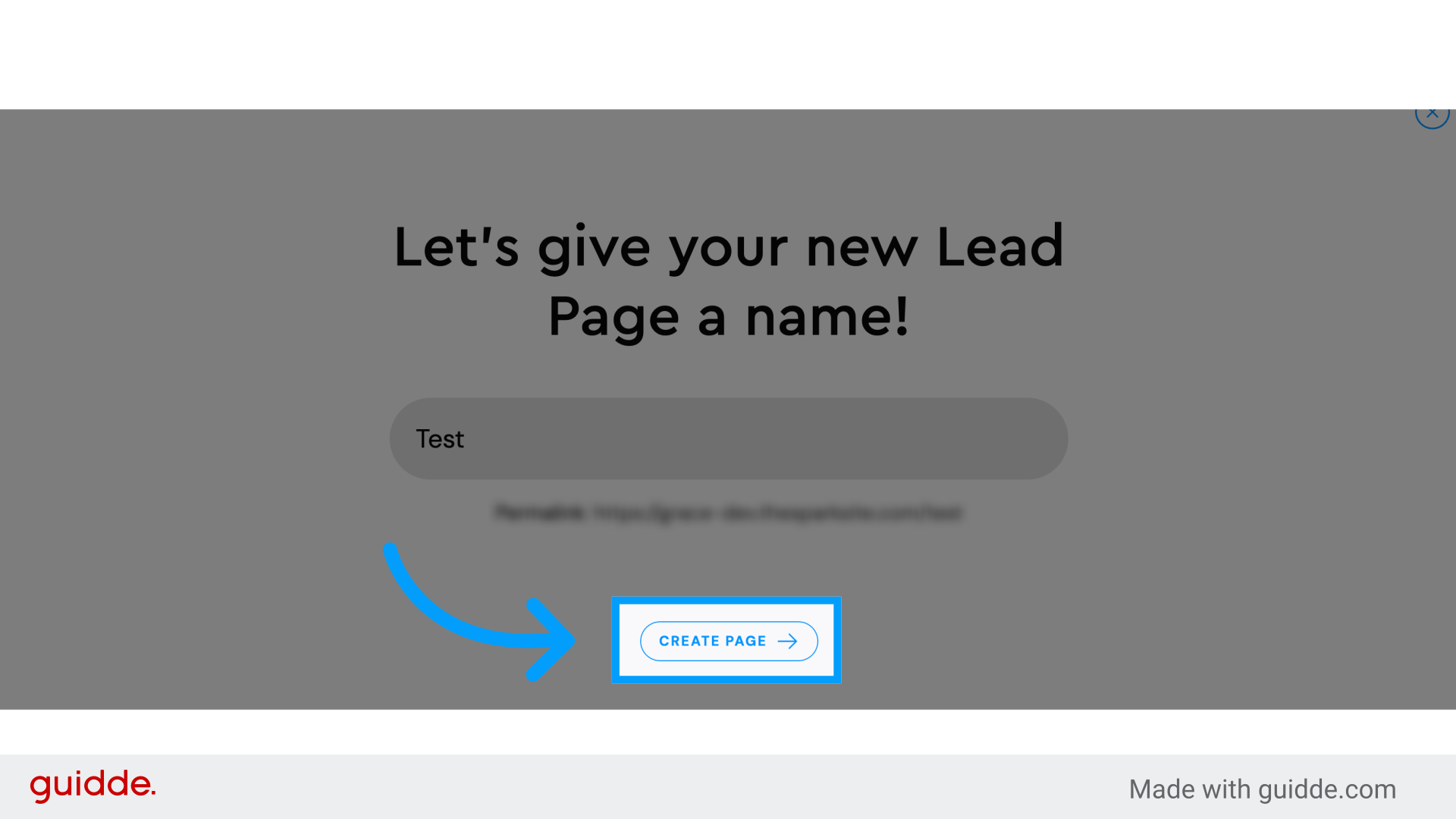 Lead Pages: How to Add a New Lead Page