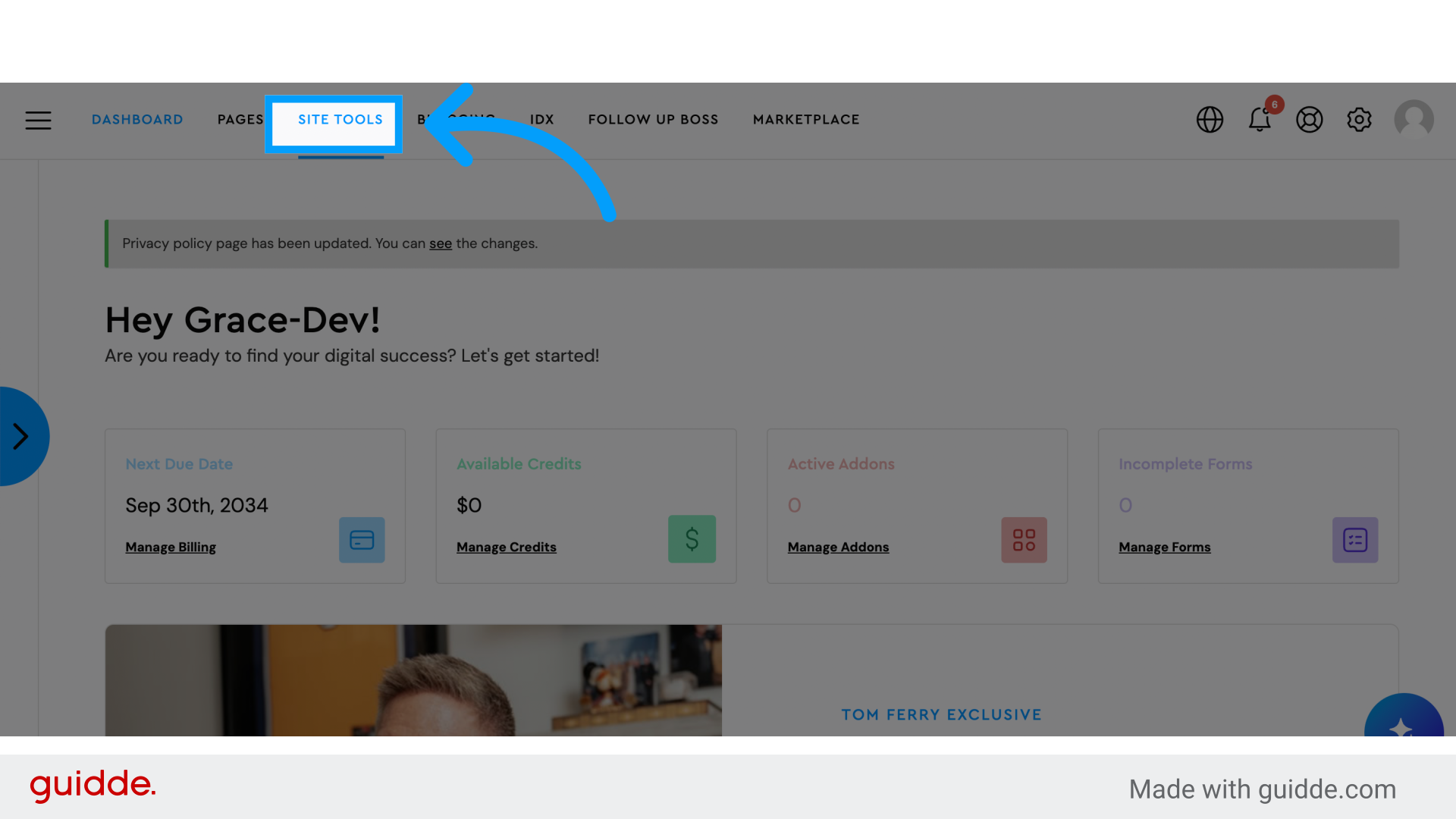 Guide Creator: Edit a Templated Guide