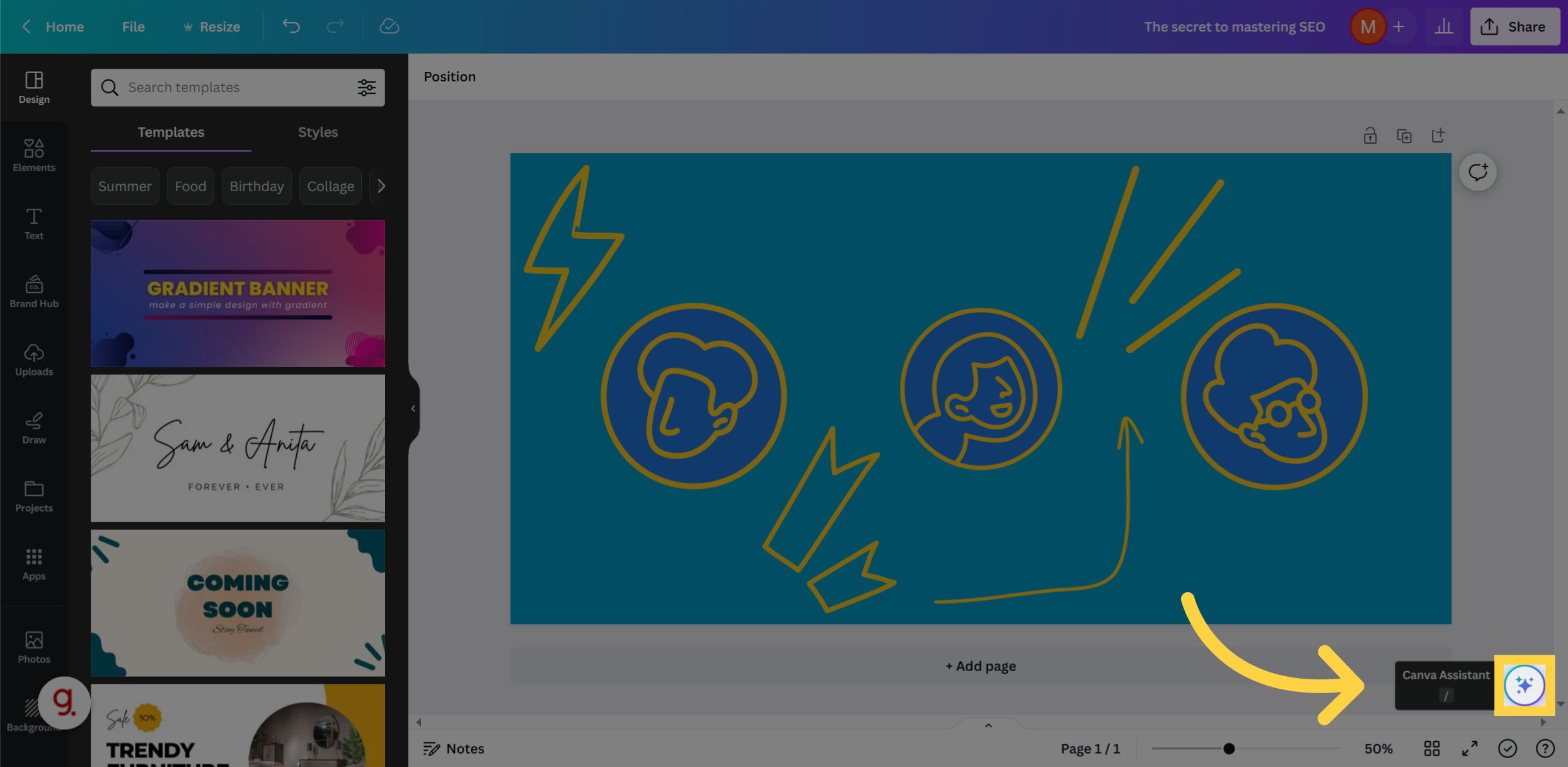 How to use Canva's Magic Write - Guidde | Gallery