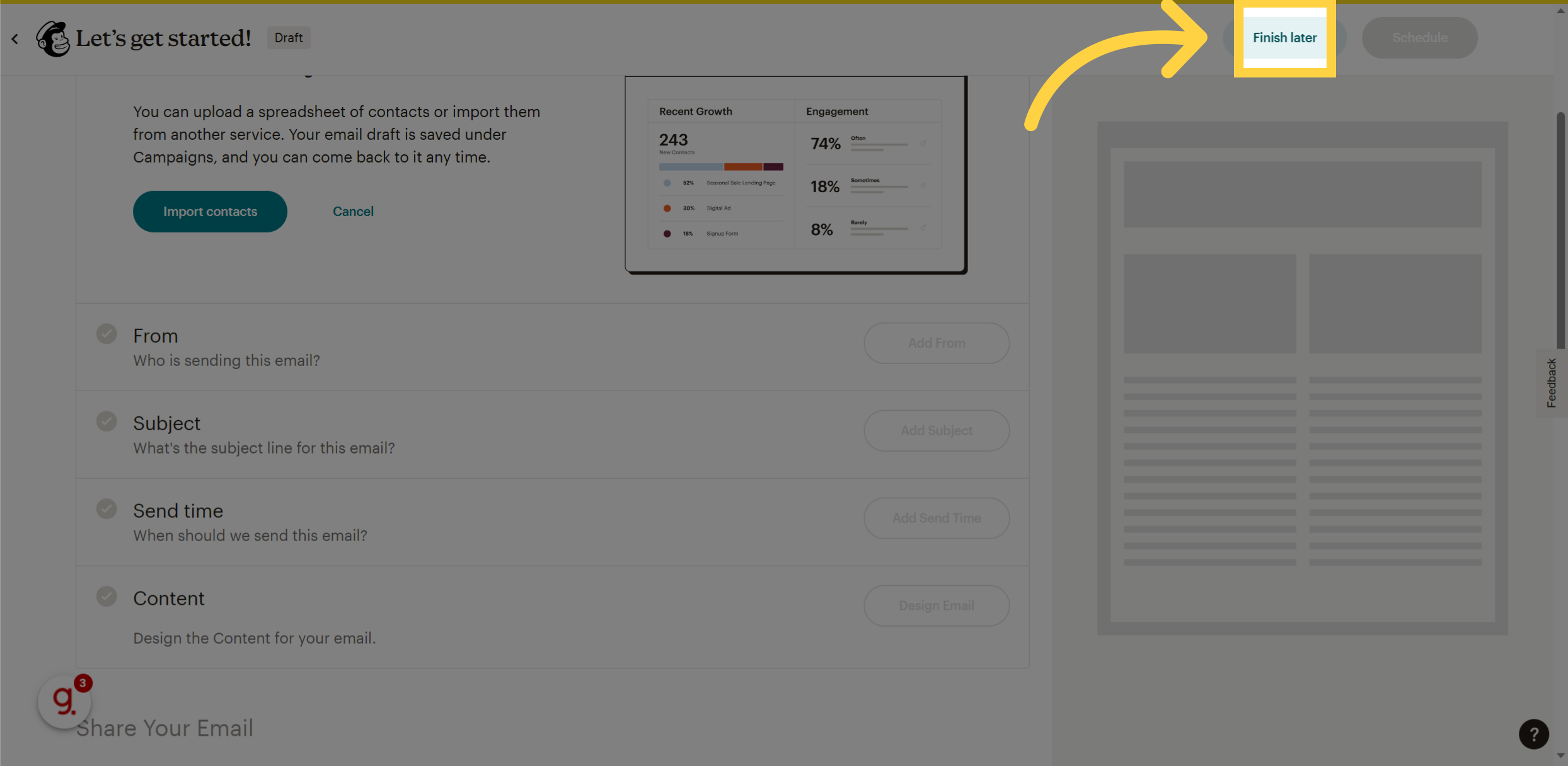 How to use Mailchimp - Guidde | Gallery