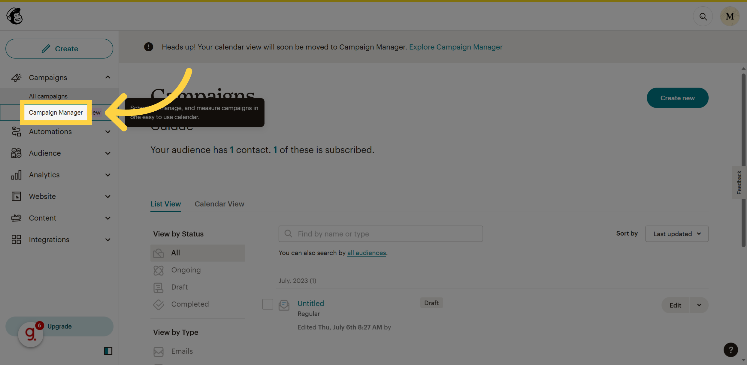 How to use Mailchimp - Guidde | Gallery