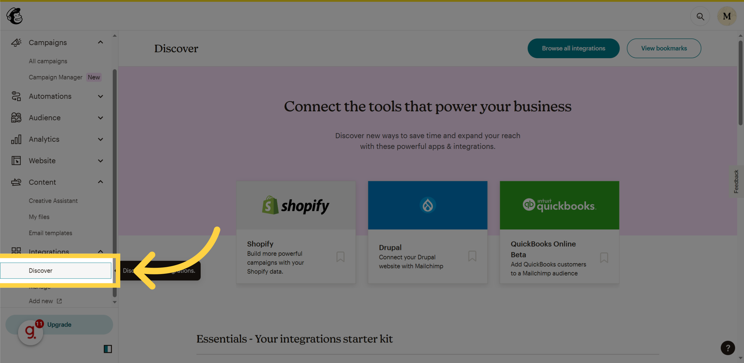 How to use Mailchimp - Guidde | Gallery