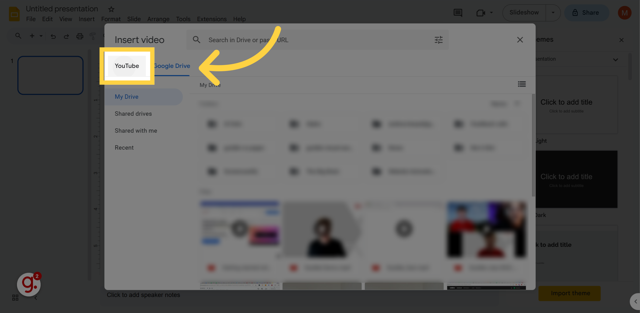 How to add a video to google slides - Guidde | Gallery
