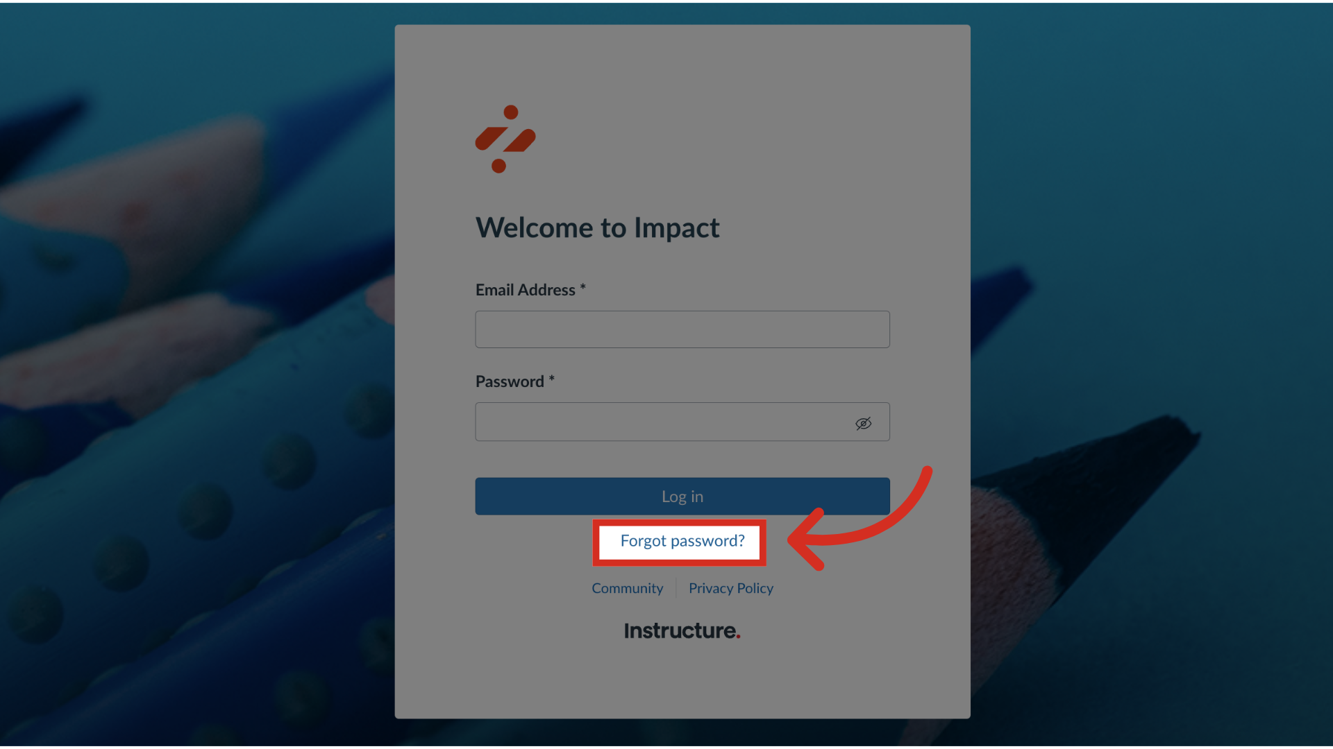 How do I reset my Impact dashboard password? - Instructure Community ...