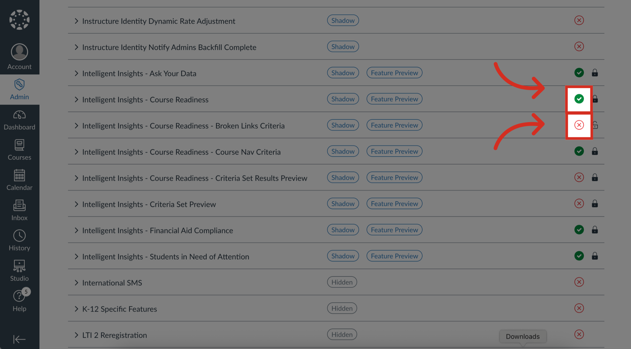 How do I manage feature options for Intelligent In... - Instructure ...