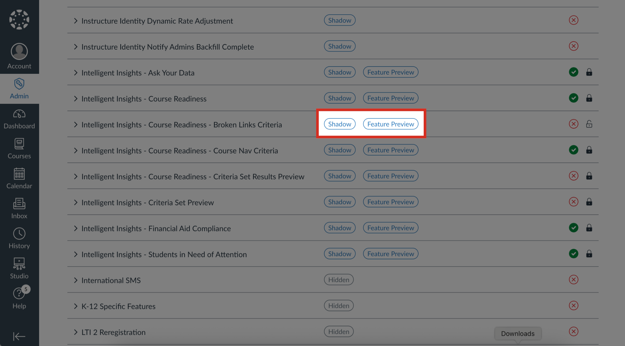 How Do I Manage Feature Options For Intelligent In Instructure Community 608442