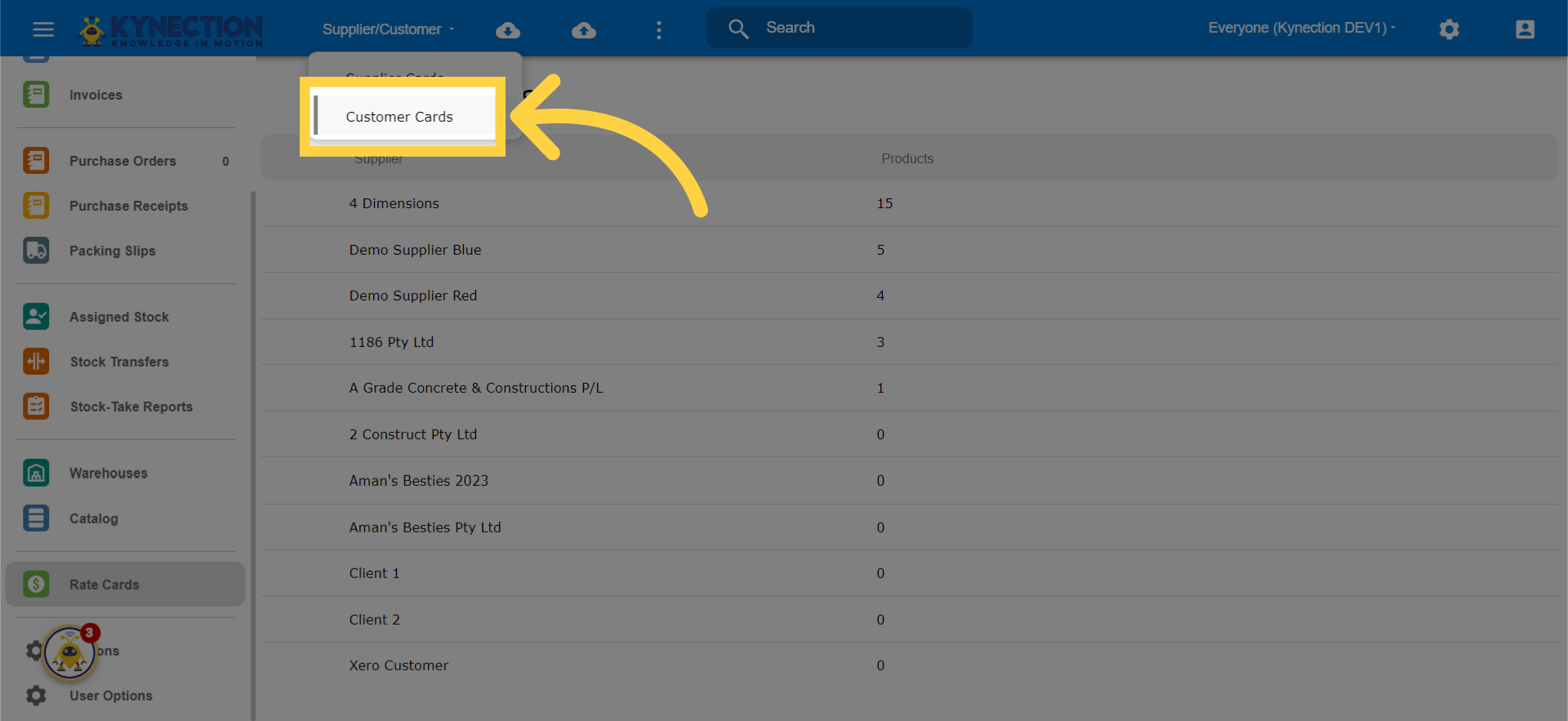 How to Create and Use a Customer Rate Card – Kynection