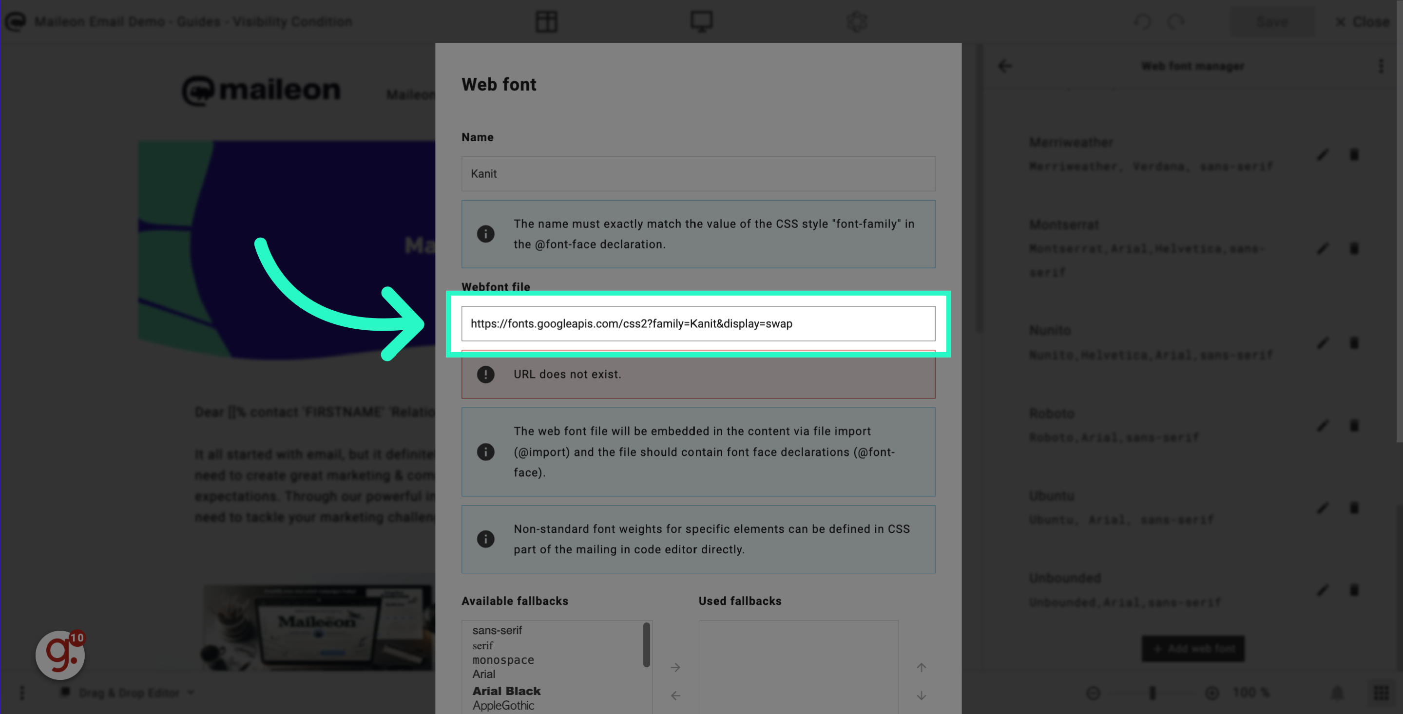 ️ How to add a Google Font to your templates : Maileon Support