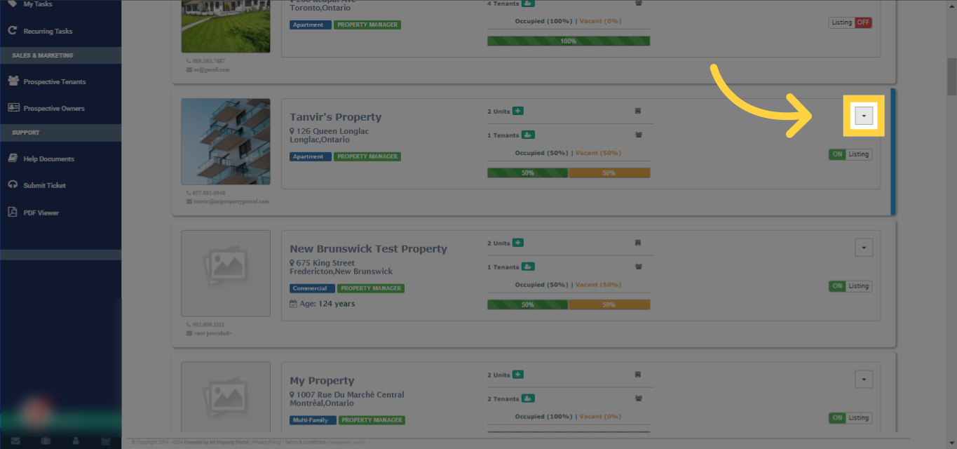 How to Link or Re-link Unit to a Unit Type? - Mi Property Portal Help ...