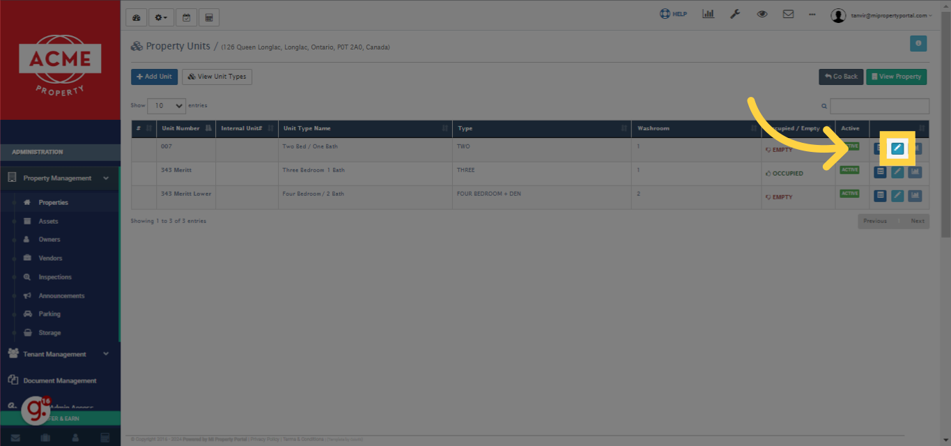 How to Change the Unit Type of a Unit? - Mi Property Portal Help Center