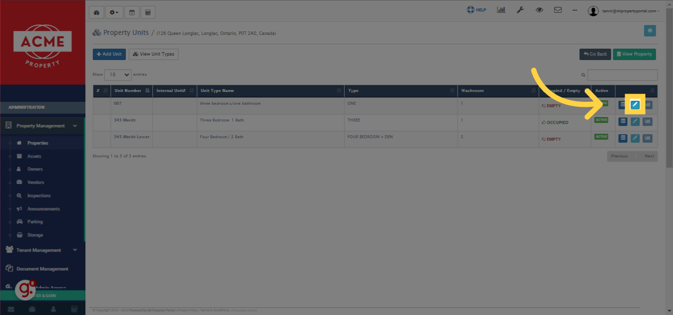 How to Change the Unit Type of a Unit? - Mi Property Portal Help Center