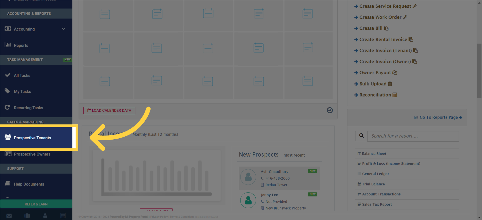 How to Add a Prospect Manually? - Mi Property Portal Help Center