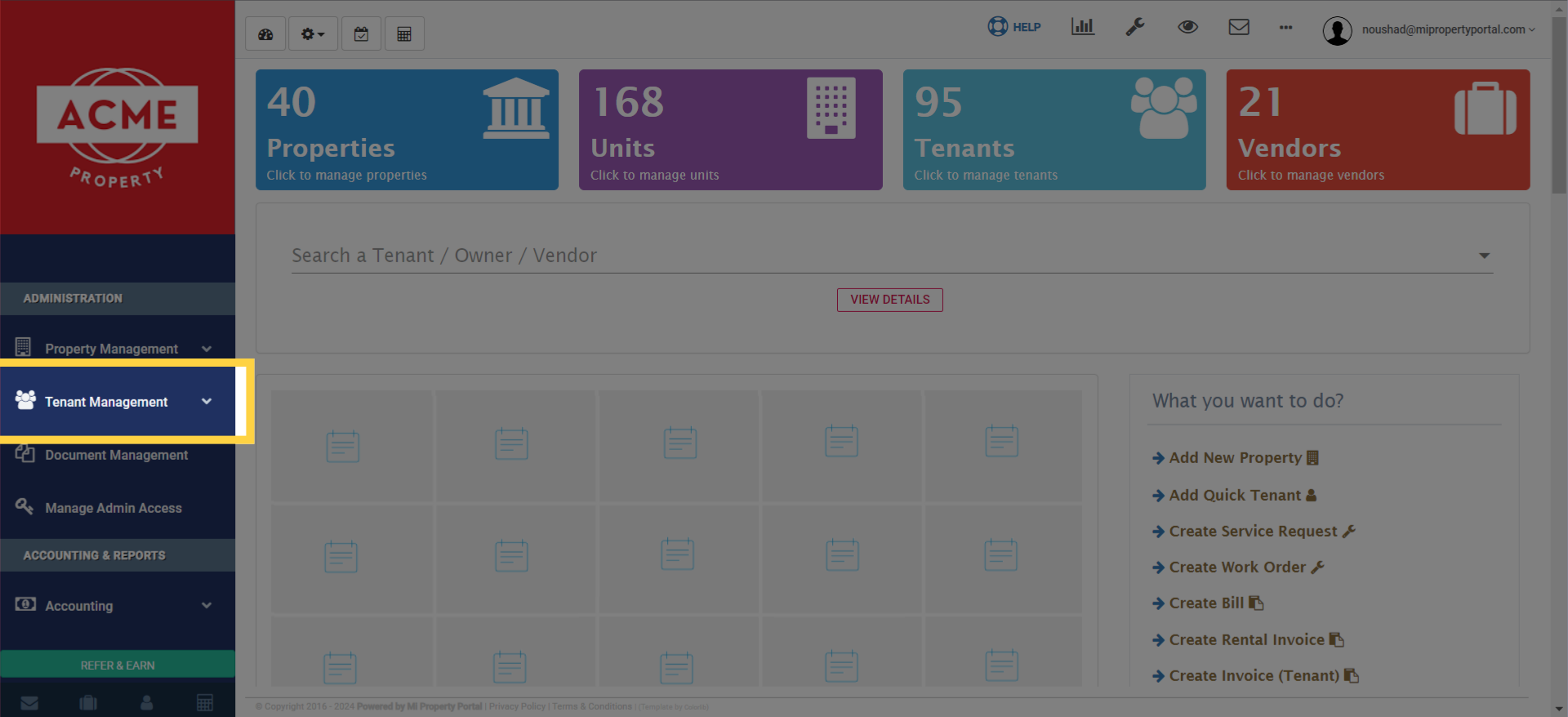 How to Add a Tenant? - Mi Property Portal Help Center