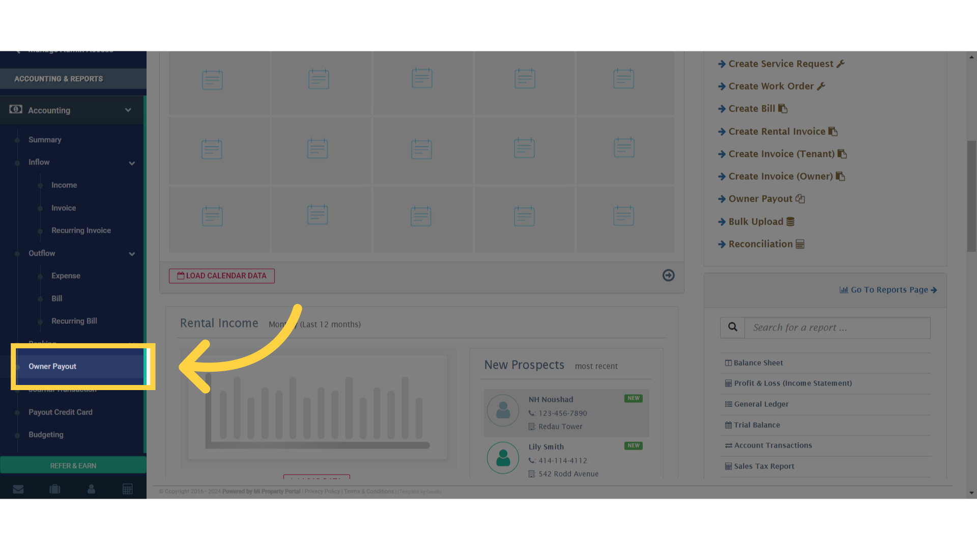 How to Delete the “Owner Payout” line item option from the Action menu ...
