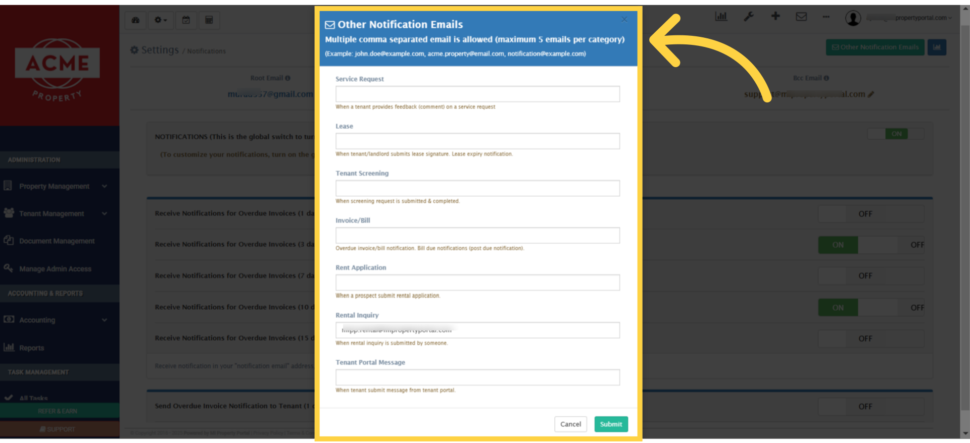How to set notifications & features with MiPropertyPortal? - Mi ...