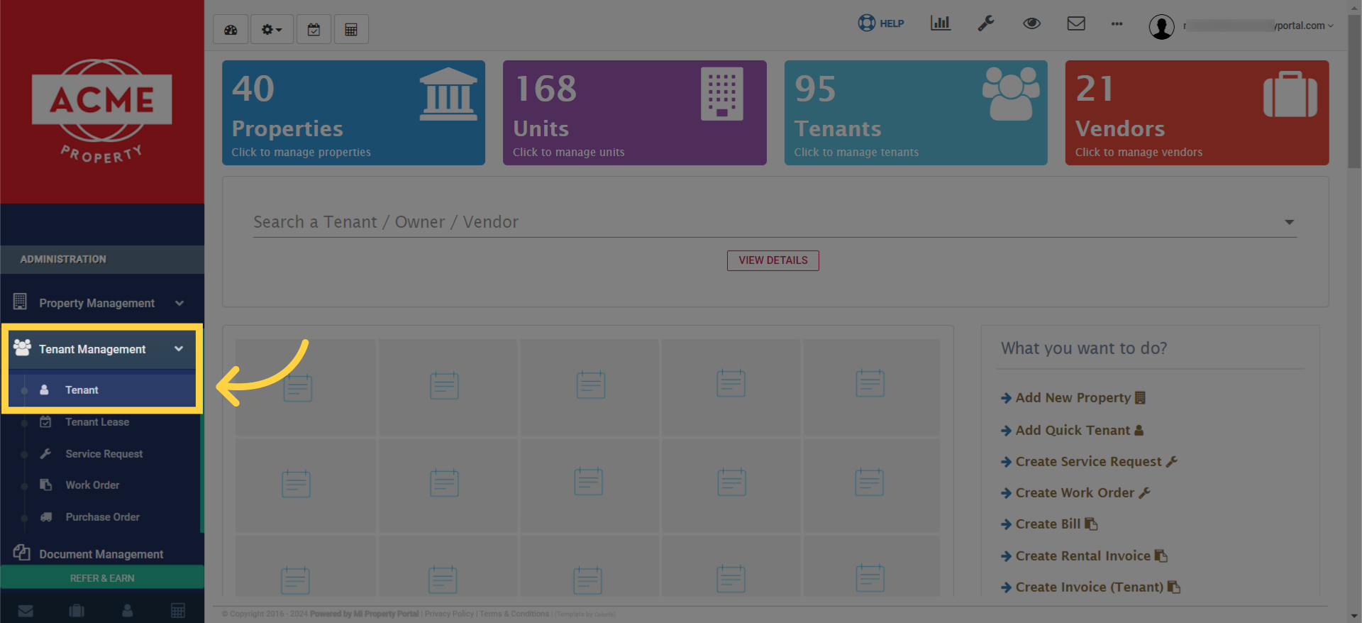 How to Add a Tenant? - Mi Property Portal Help Center