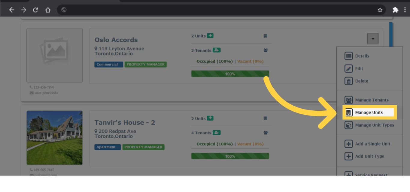 How to Activate or Deactivate a Unit? - Mi Property Portal Help Center