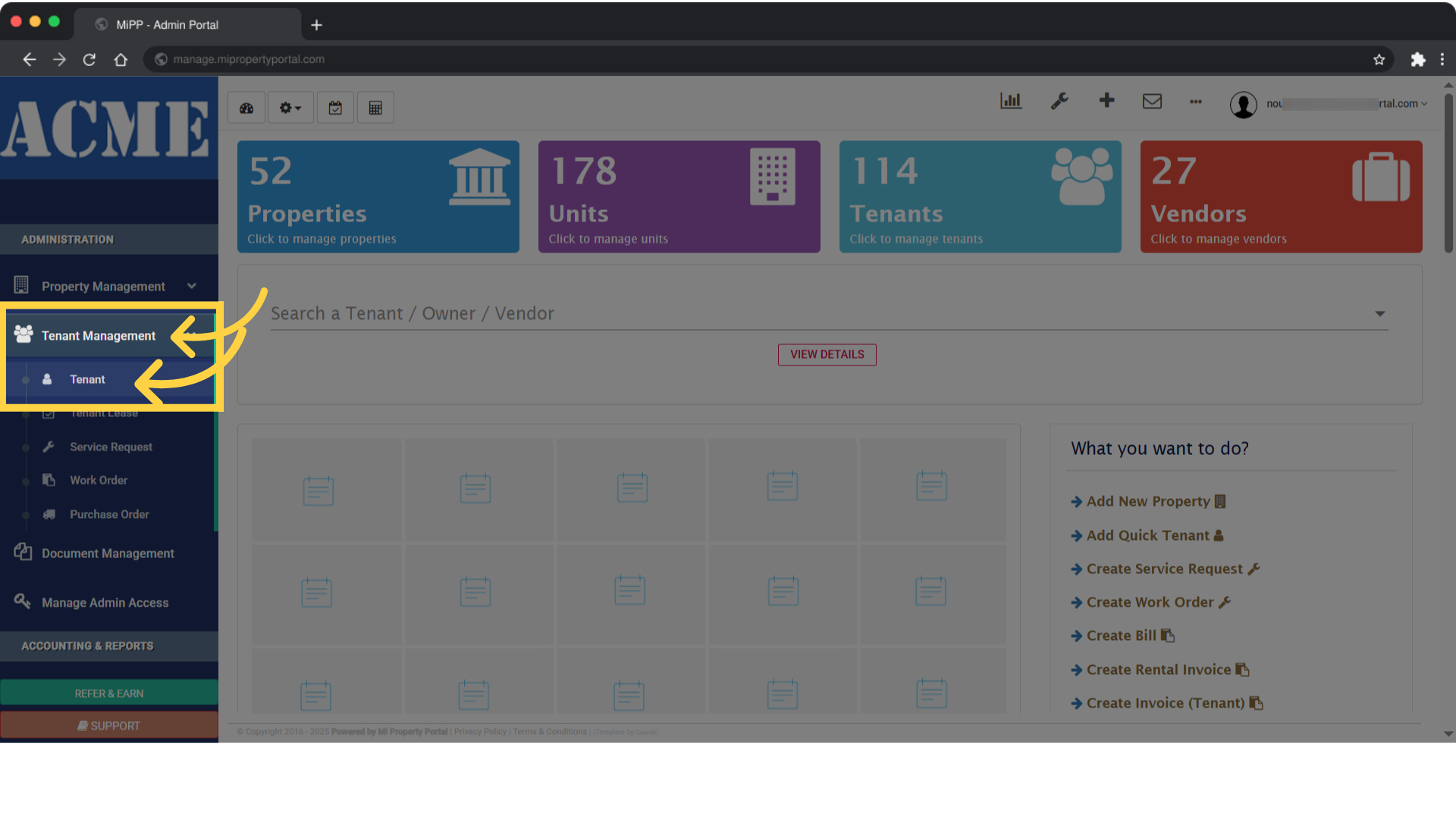 How to Activate & Deactivate NSF Invoice through Tenant Management - Mi ...