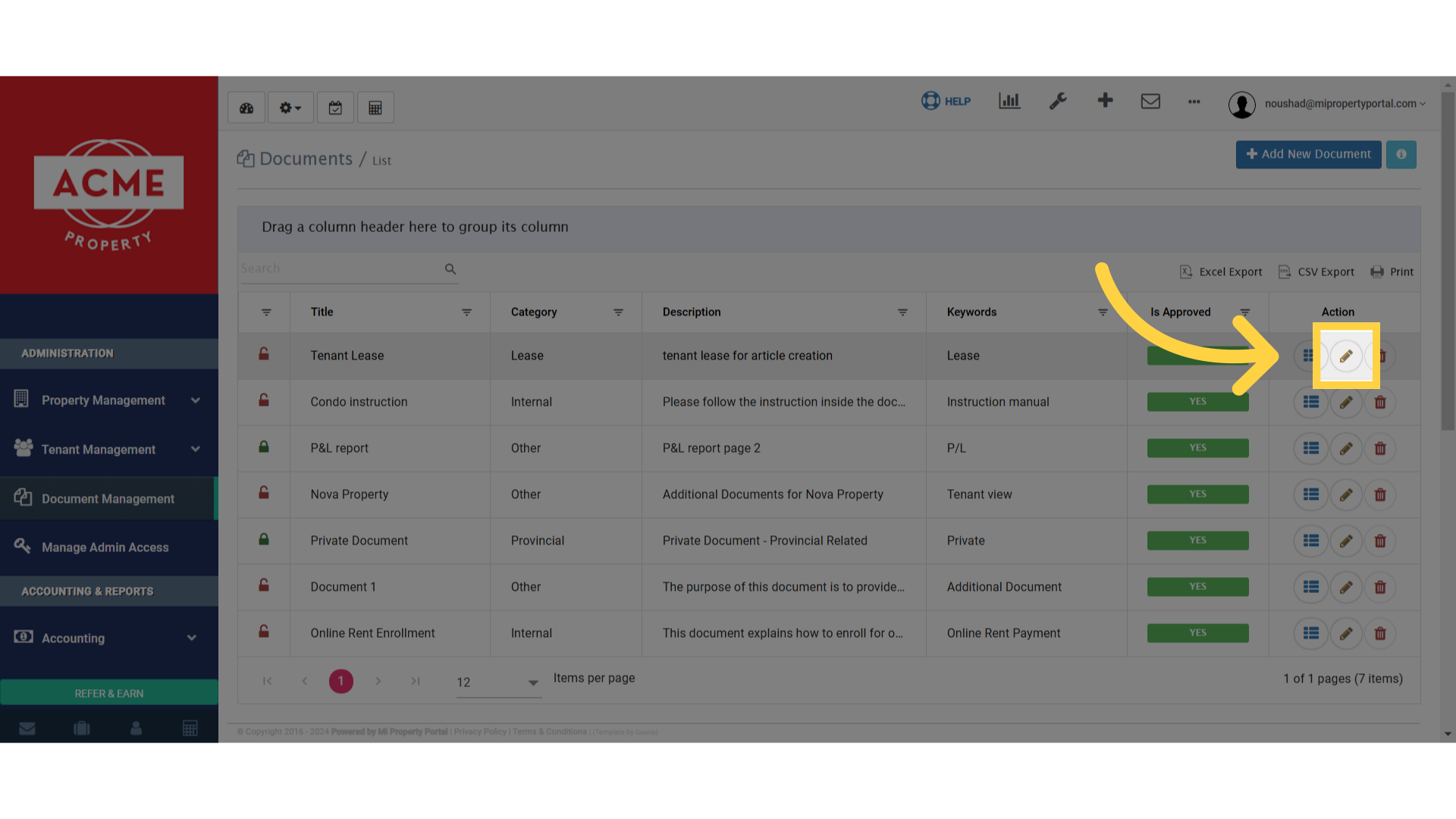 How to Update/Edit Uploaded Documents in the Document Management ...