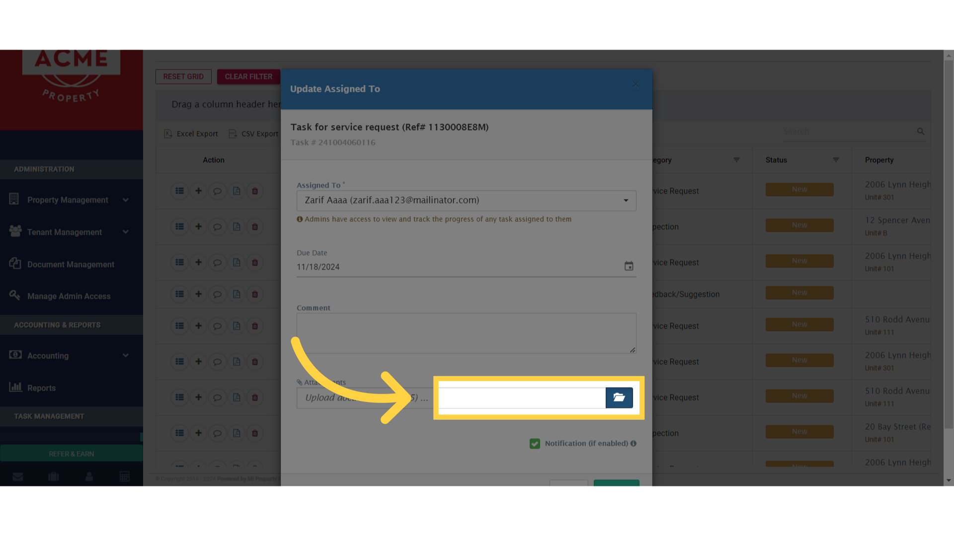 How to Re-Assign a Task to Admin Team Member (Internal Members)? - Mi ...