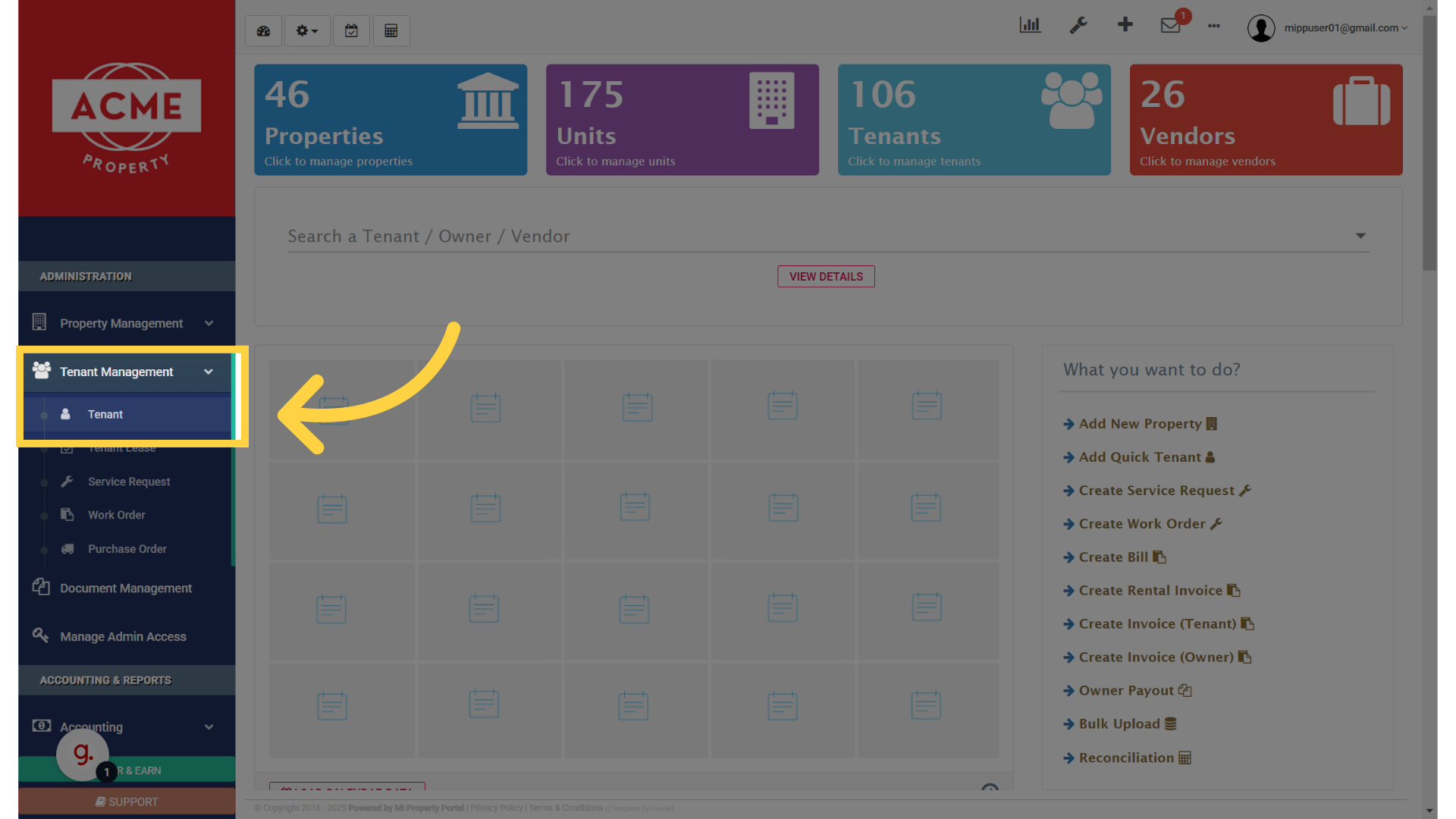 How to add parking in a tenant profile? - Mi Property Portal Help Center
