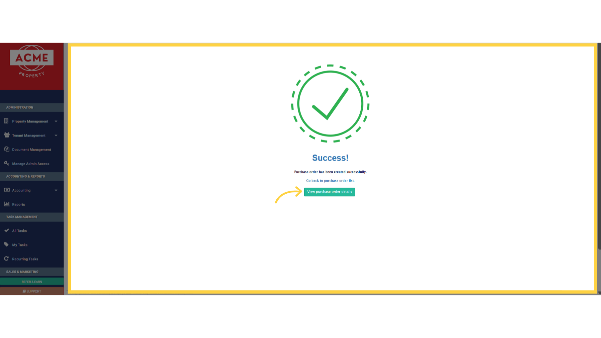 How to Create a Purchase Order? - Mi Property Portal Help Center