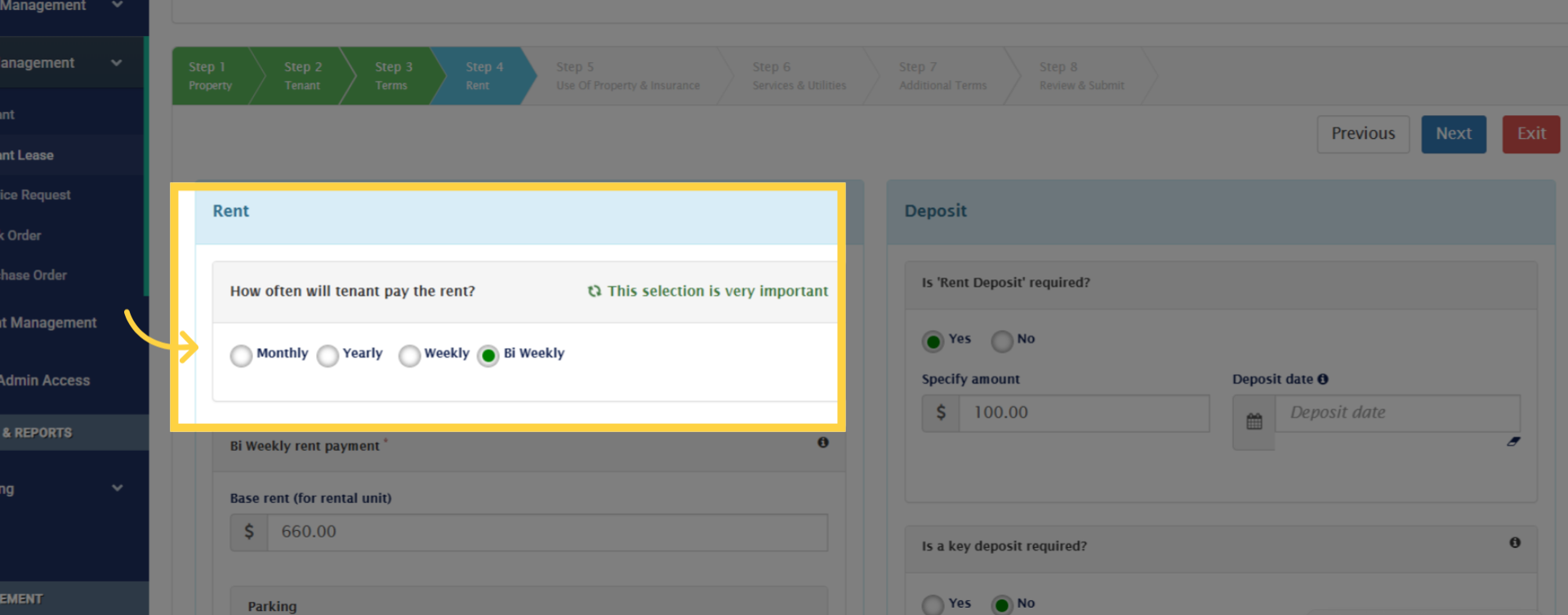 Lease Management System Overview - Mi Property Portal Help Center