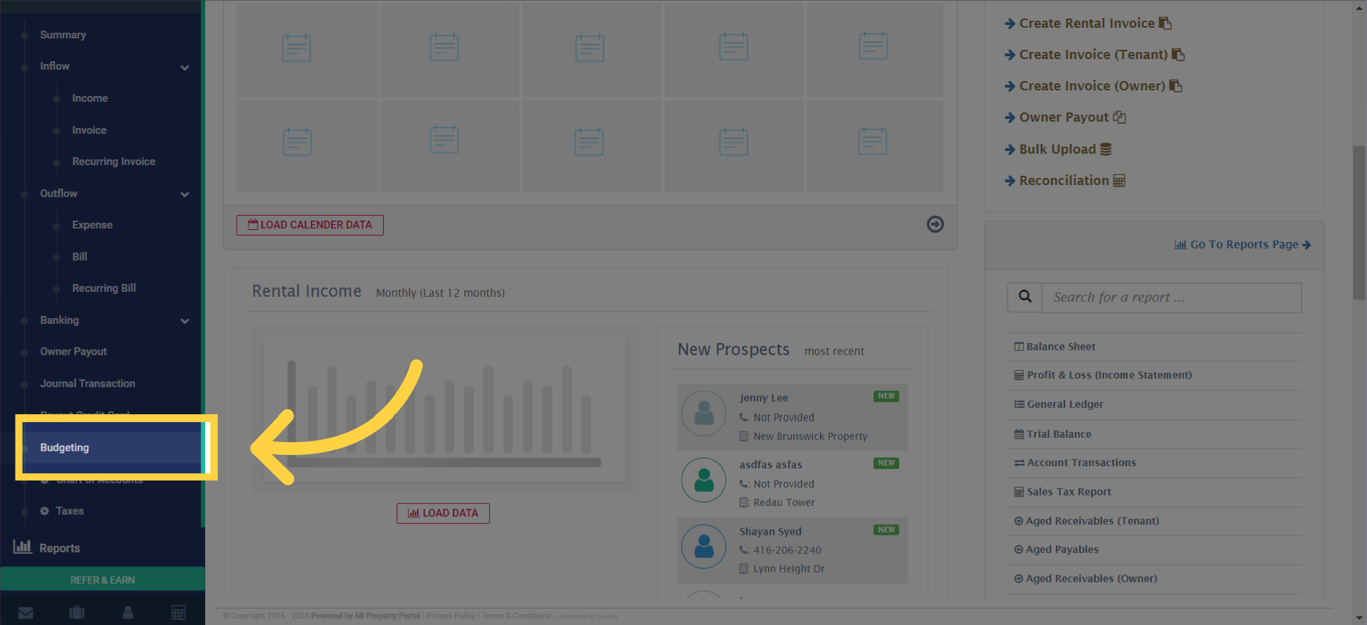 How to Create a Budget? - Mi Property Portal Help Center