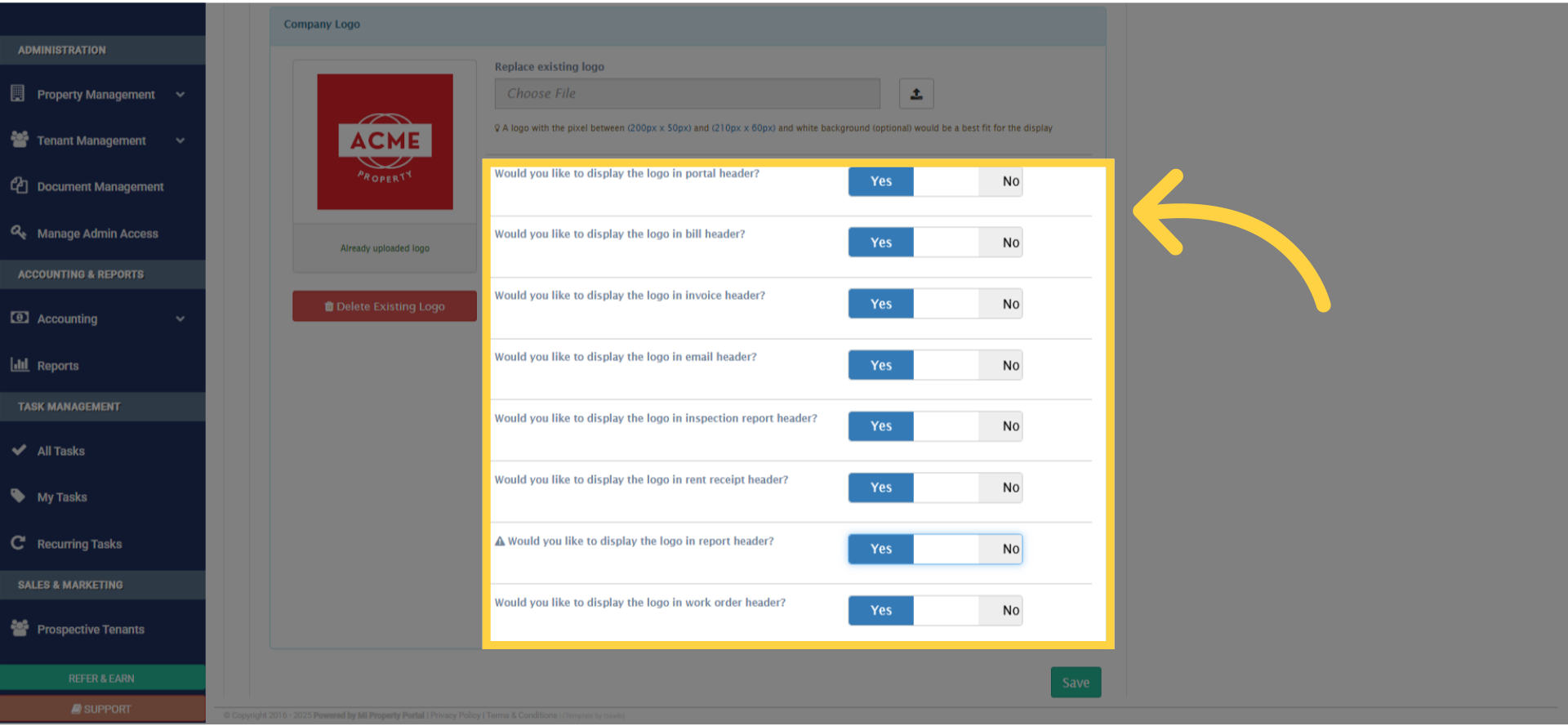 How to Update Business Profile, Customize Login Page and Upload Logo ...