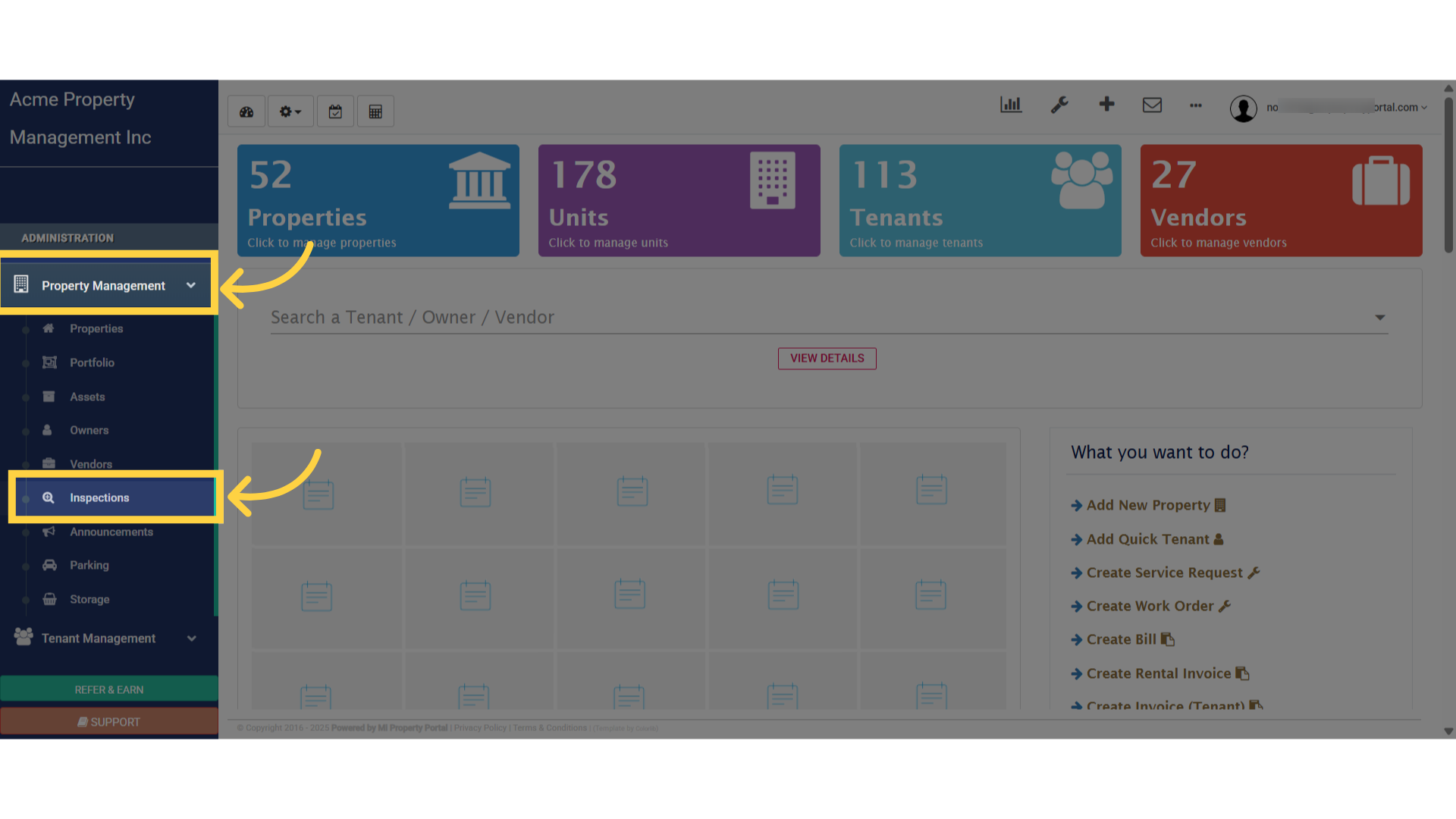 How to Create "Other" type of Inspection? - Mi Property Portal Help Center