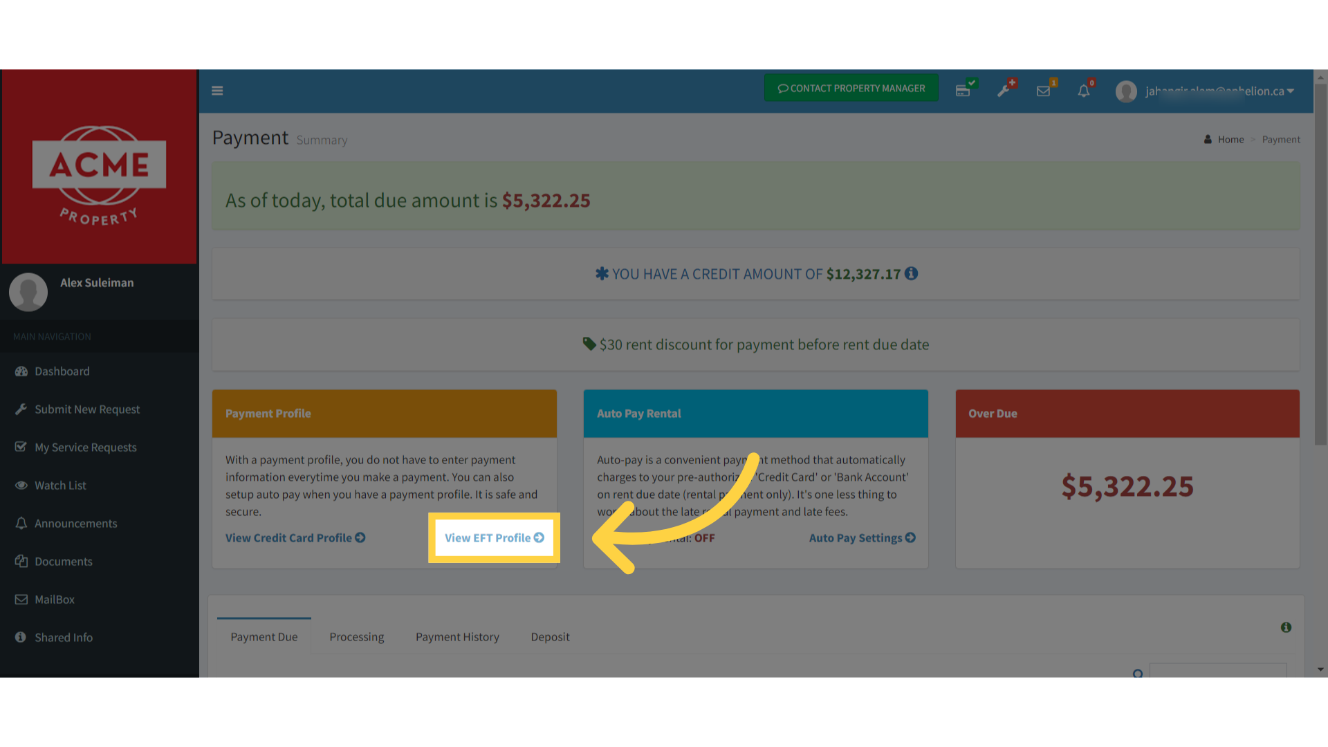 How Tenant can Save a Payment Profile? - Mi Property Portal Help Center