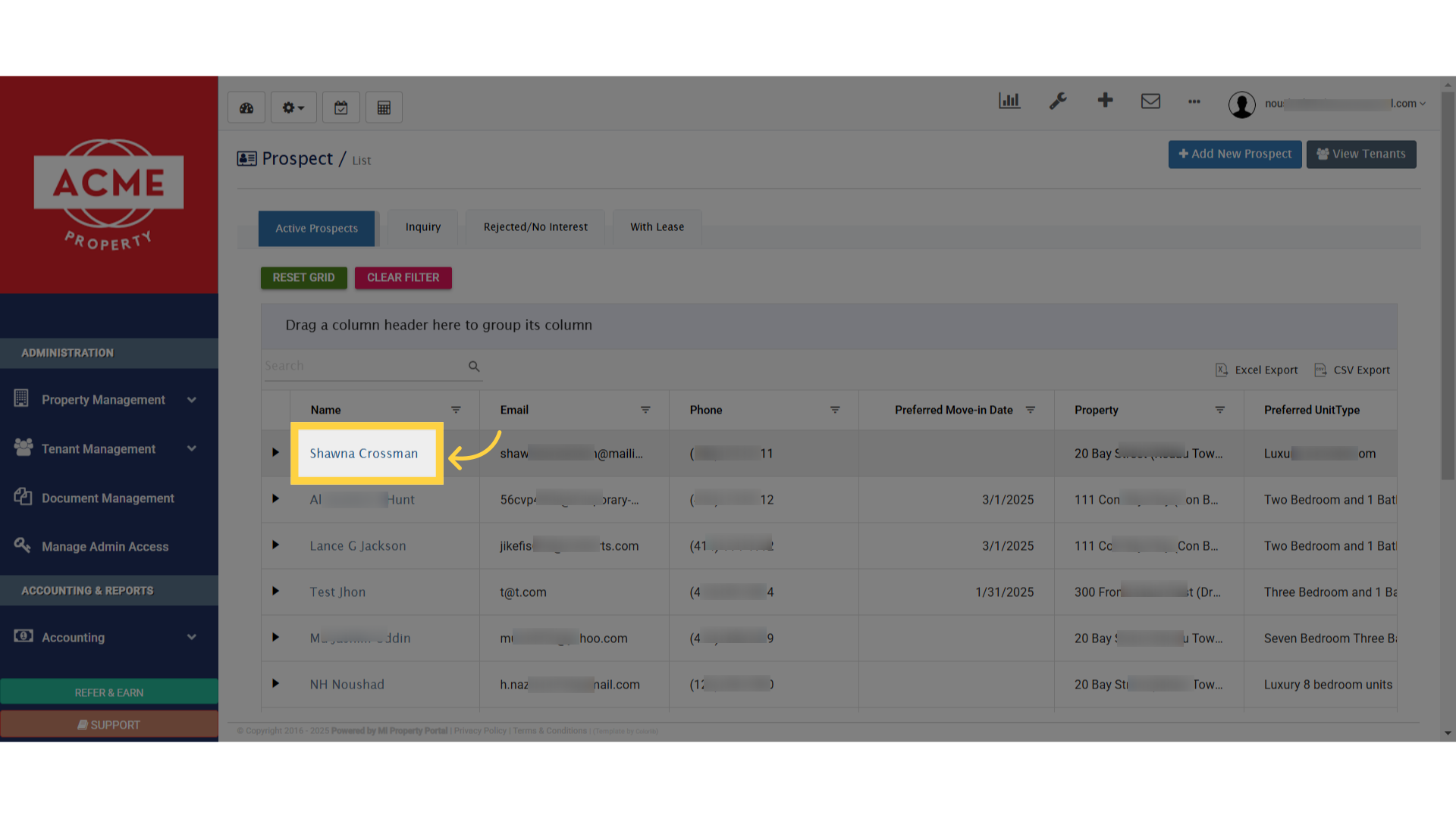 How to Screen a Tenant? - Mi Property Portal Help Center