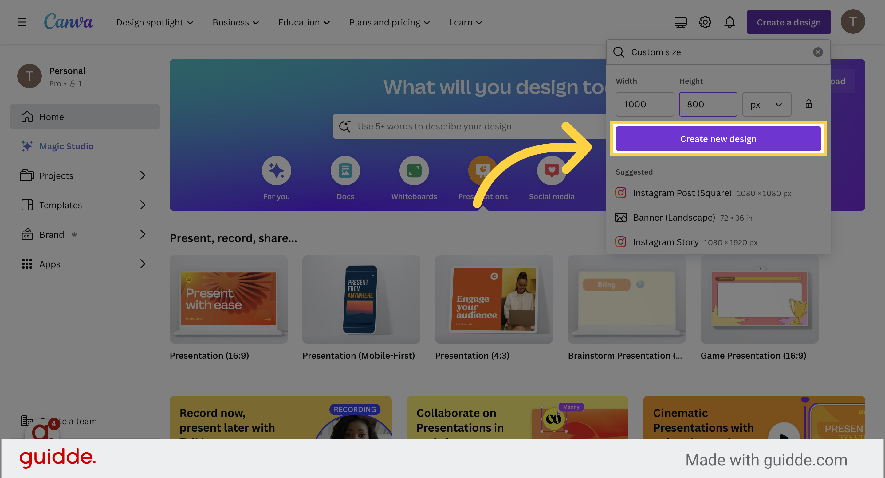 How To Create Design