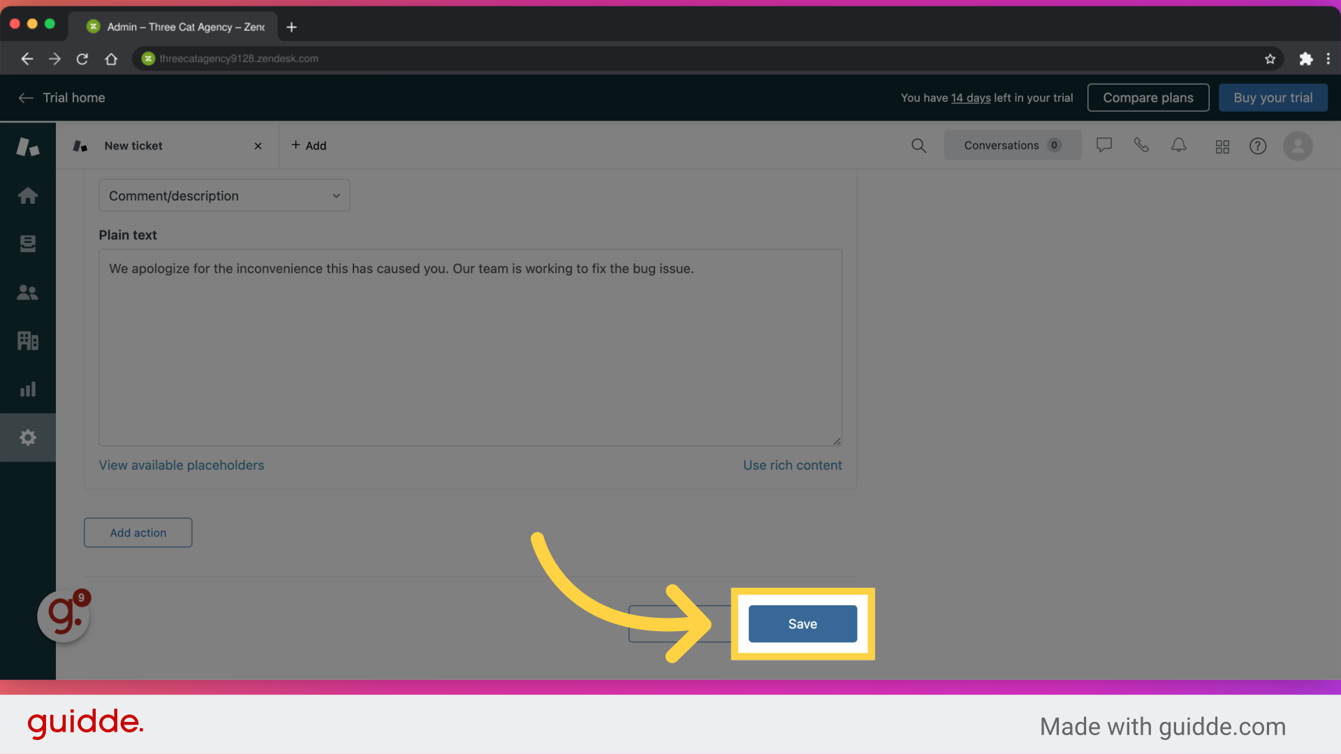 How to Create and Manage Macros in Zendesk - Guidde | Gallery
