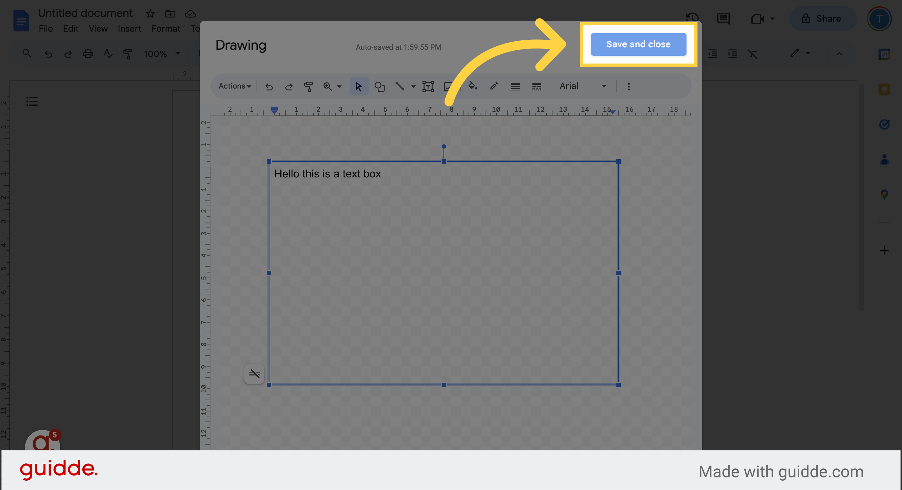 How to Add a Text Box in Google Docs - Guidde | Gallery