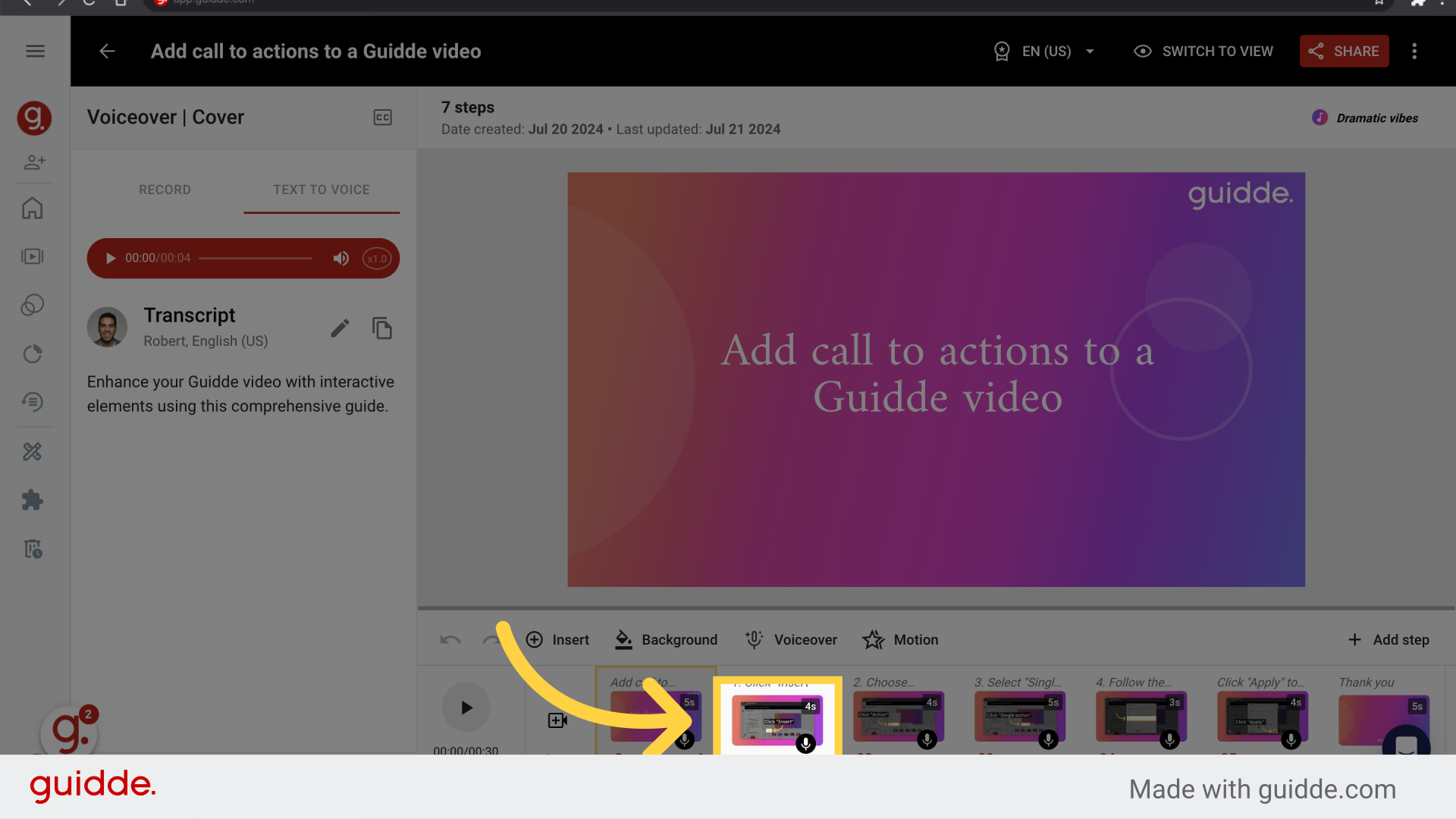 How to Blur sensitive information with Guidde - Guidde | Gallery