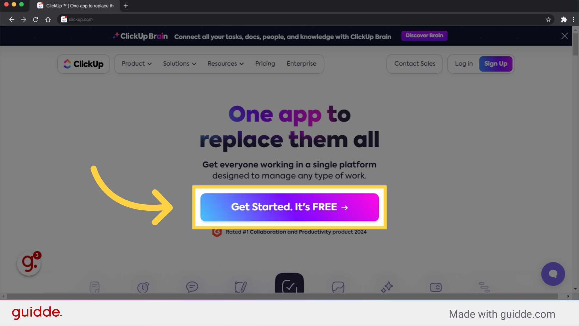 How to set up your ClickUp workspace - Guidde | Gallery