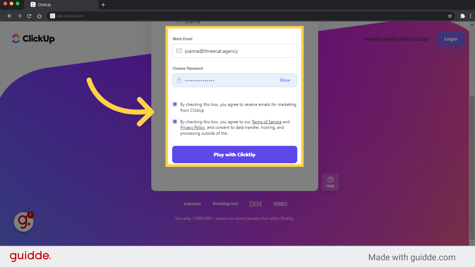 How to set up your ClickUp workspace - Guidde | Gallery