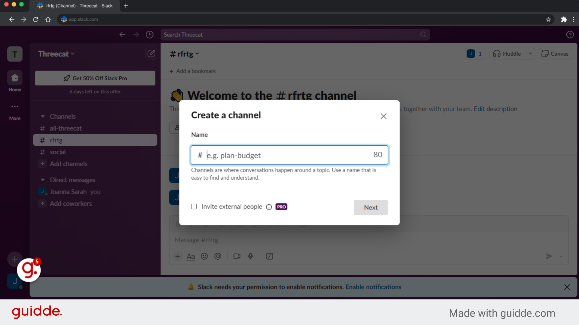 How to create channels, invite team members, and manage permissions in ...
