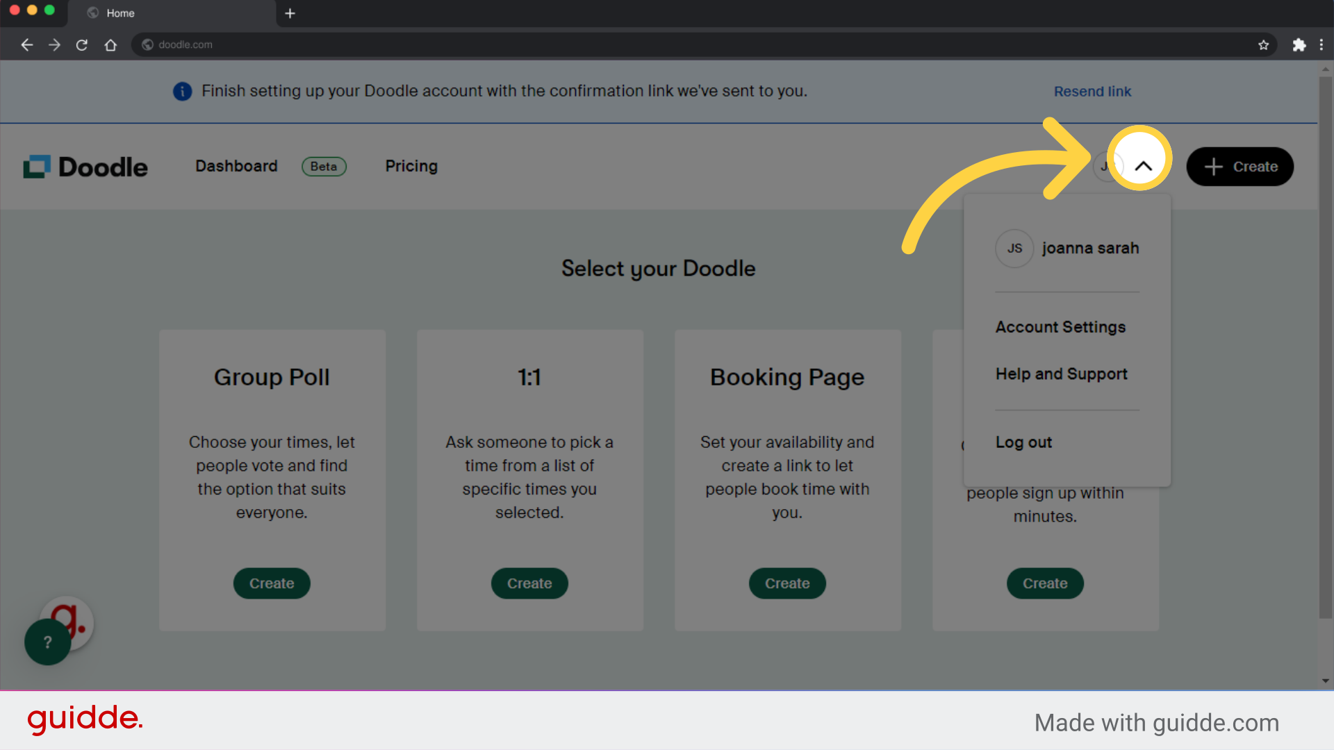 How to invite participants and set availability options in Doodle ...