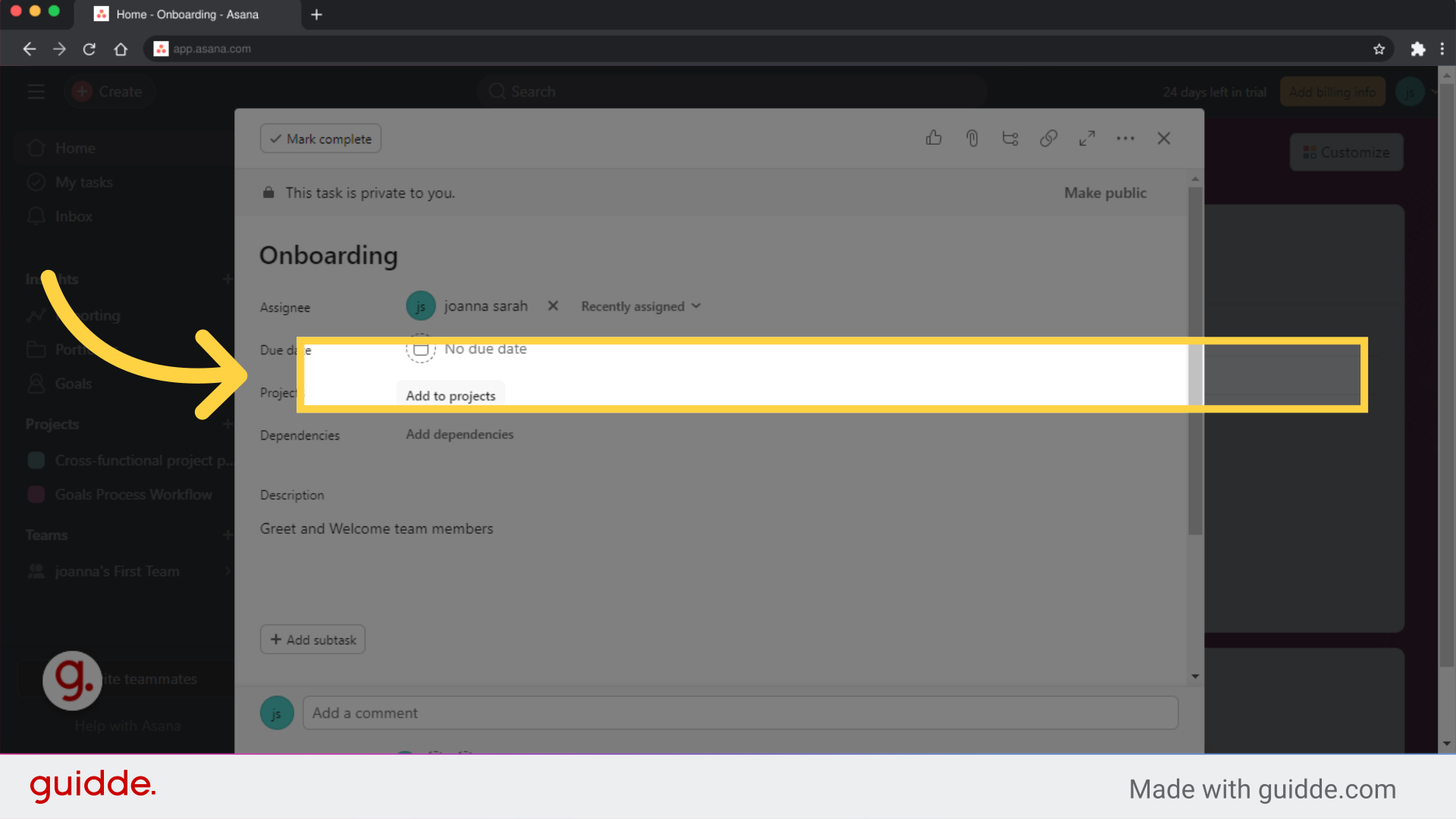How to set up deadlines, dependencies, and milestones in Asana - Guidde | Gallery