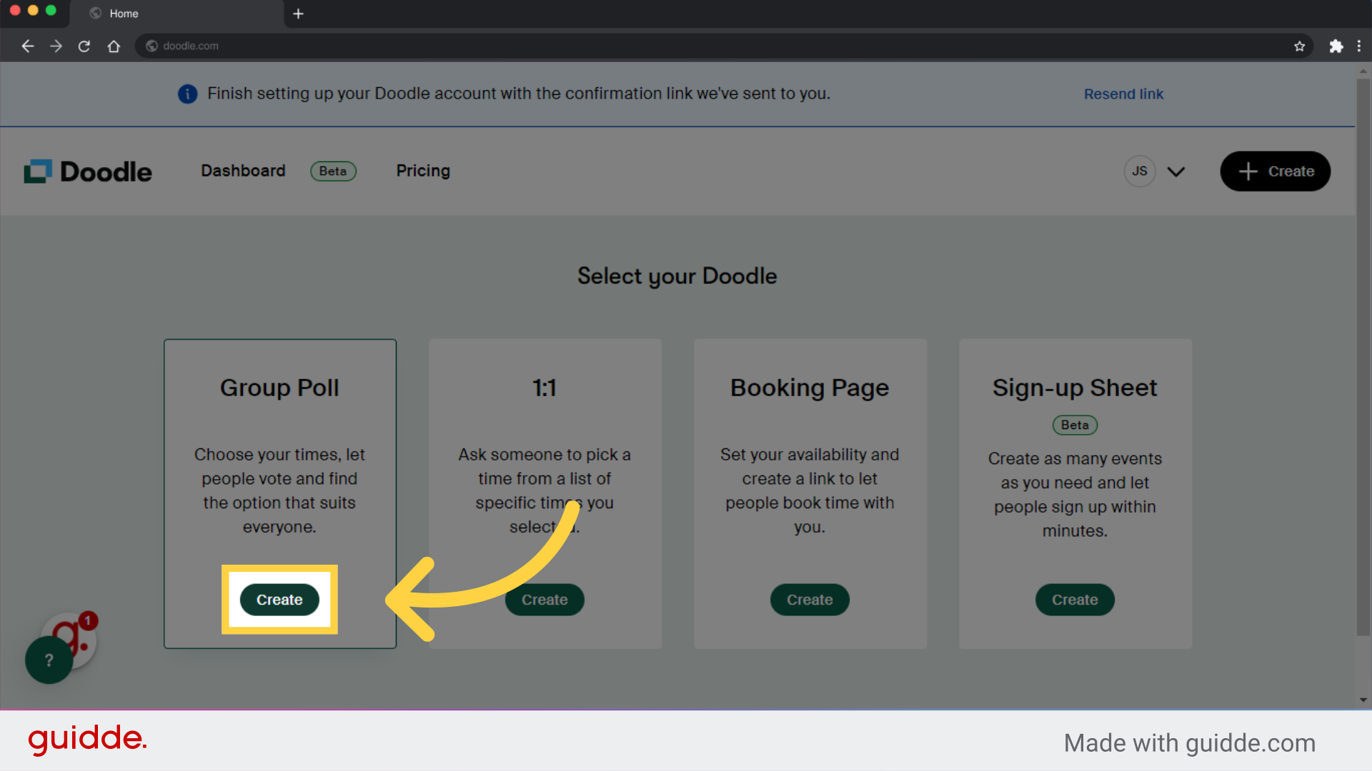 How to create and schedule polls and surveys with Doodle - Guidde | Gallery