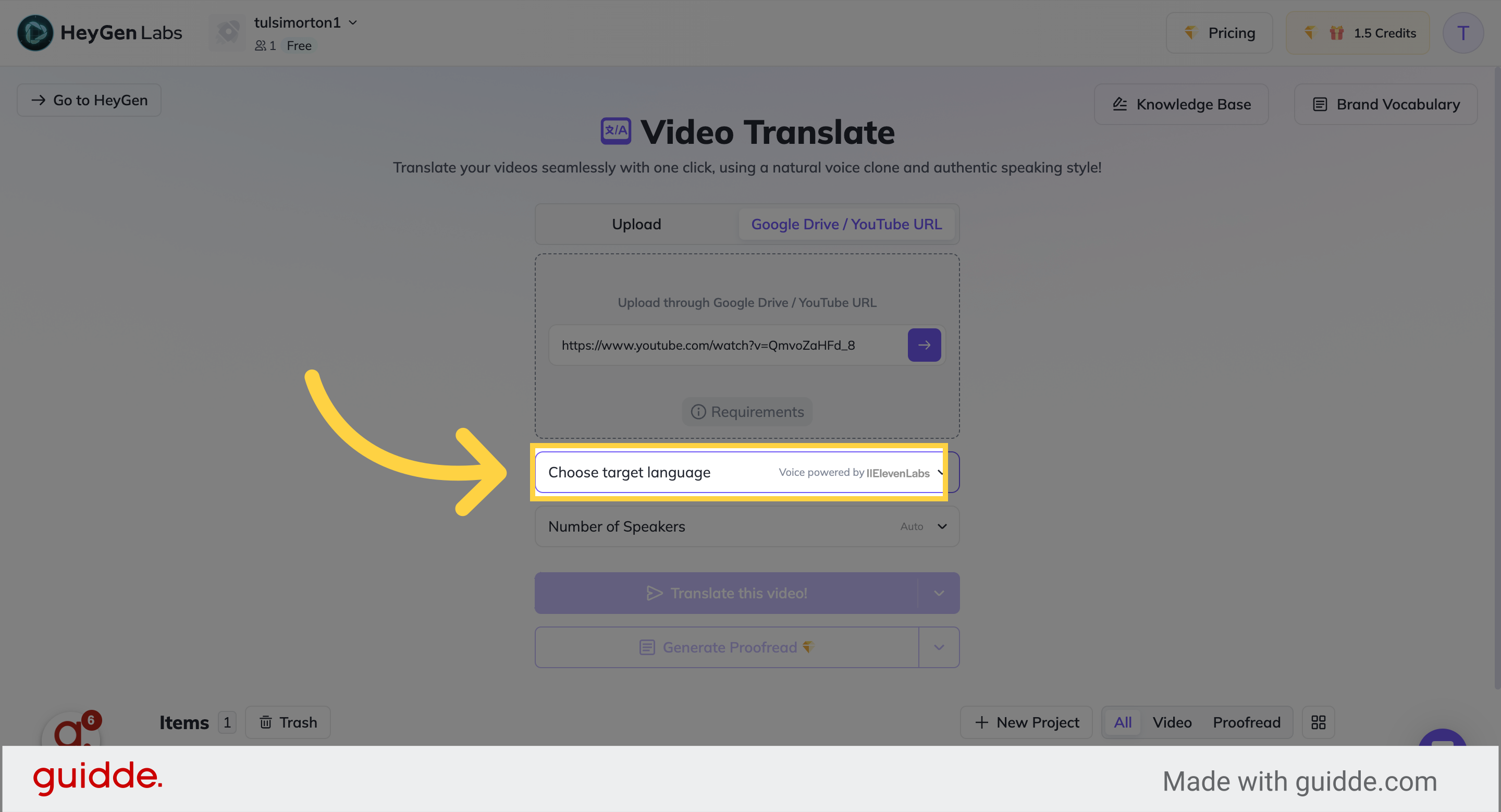 How to translate a video with HeyGen - Guidde | Gallery