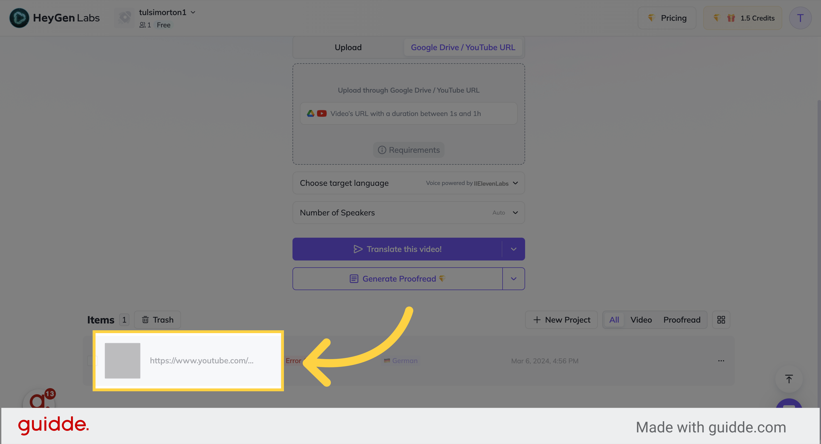 How to translate a video with HeyGen - Guidde | Gallery