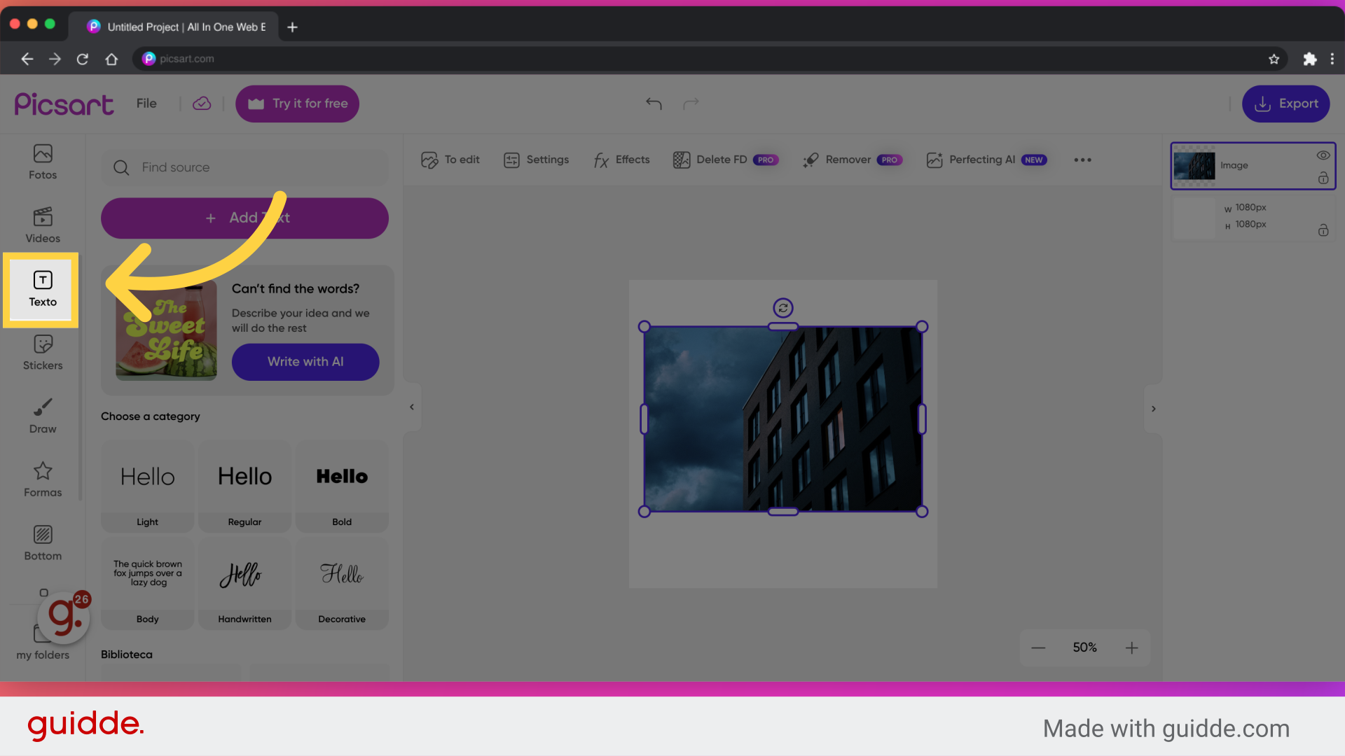How to edit photos, add effects, and add filters in PicsArt - Guidde ...