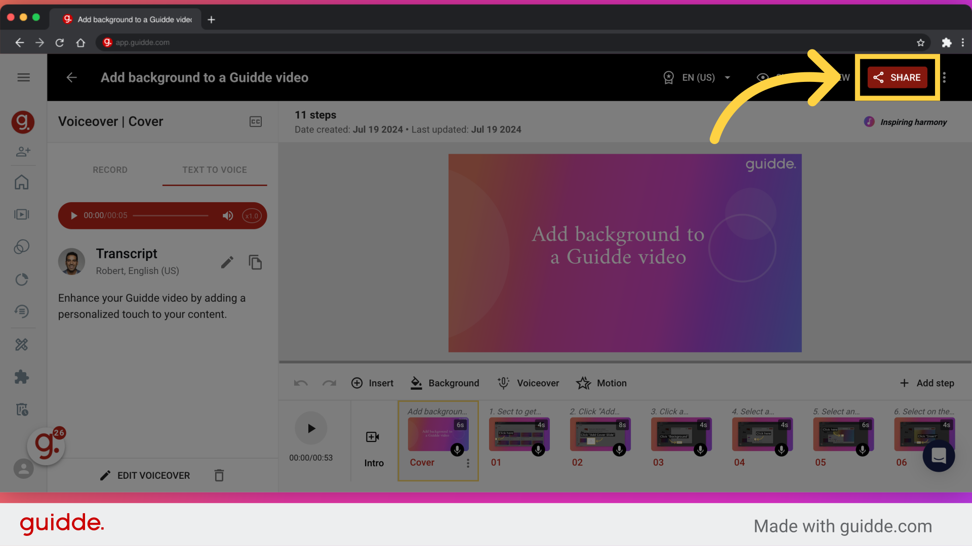 How to Embed a Guidde video - Guidde | Gallery