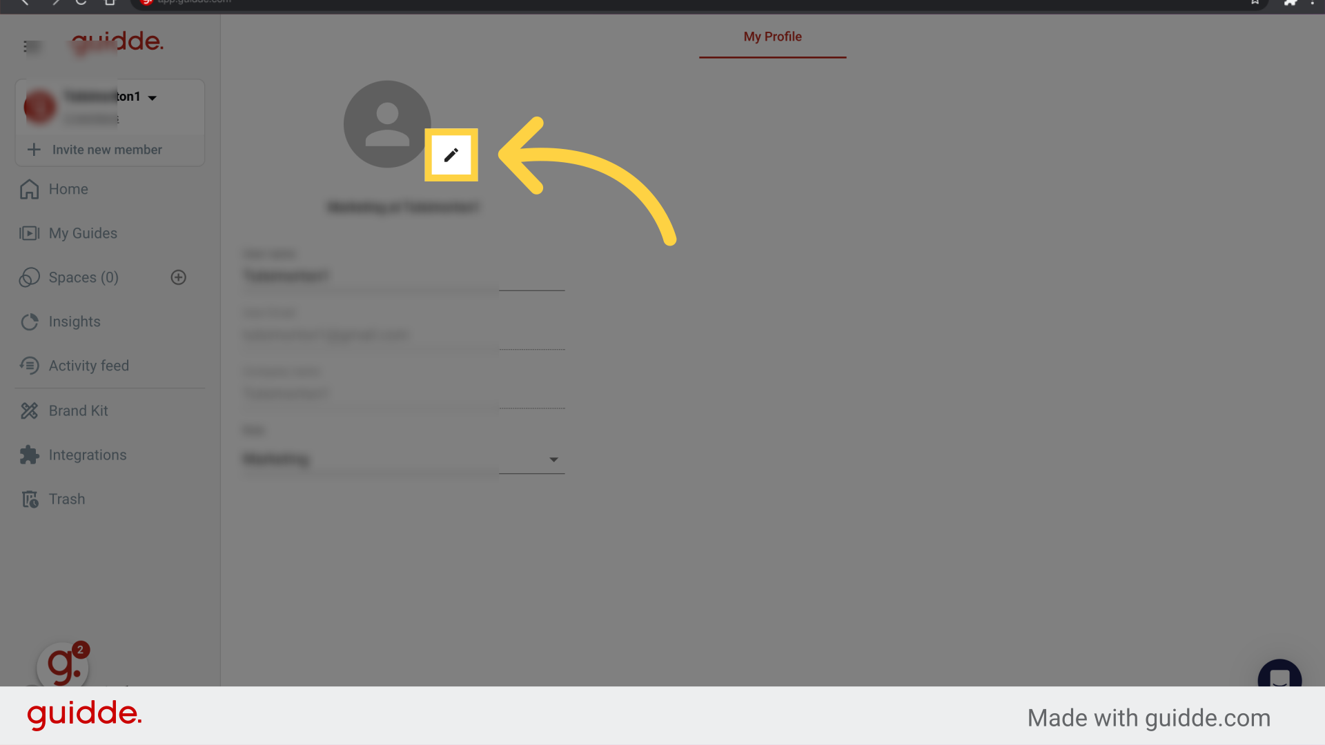 How to add an Avatar to a Guidde video - Guidde | Gallery
