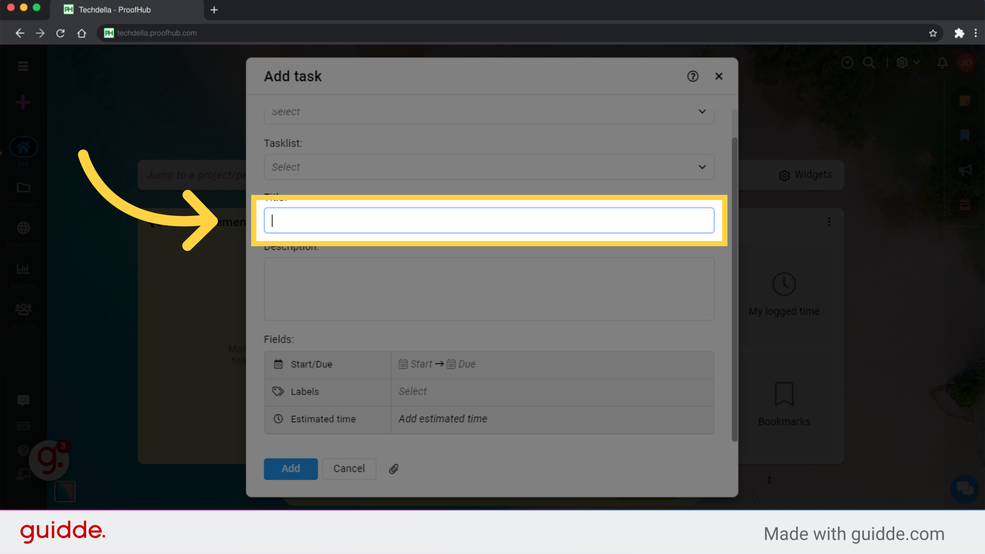 How to set up custom workflows and task lists in ProofHub - Guidde | Gallery
